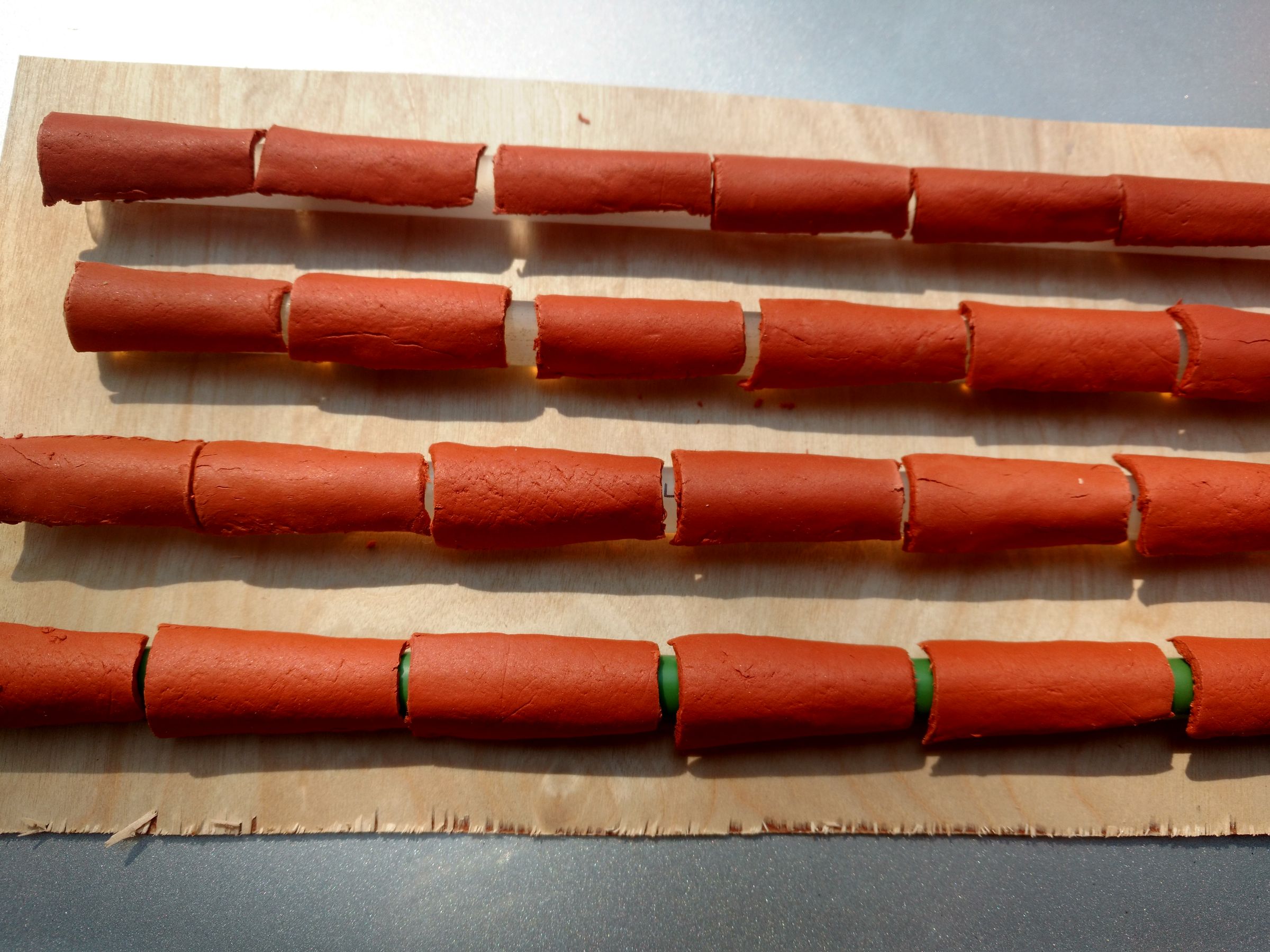 Miniature Clay Roof Tiles (Spanish Tiles) - Scale 1:12 : 9 Steps (with ...