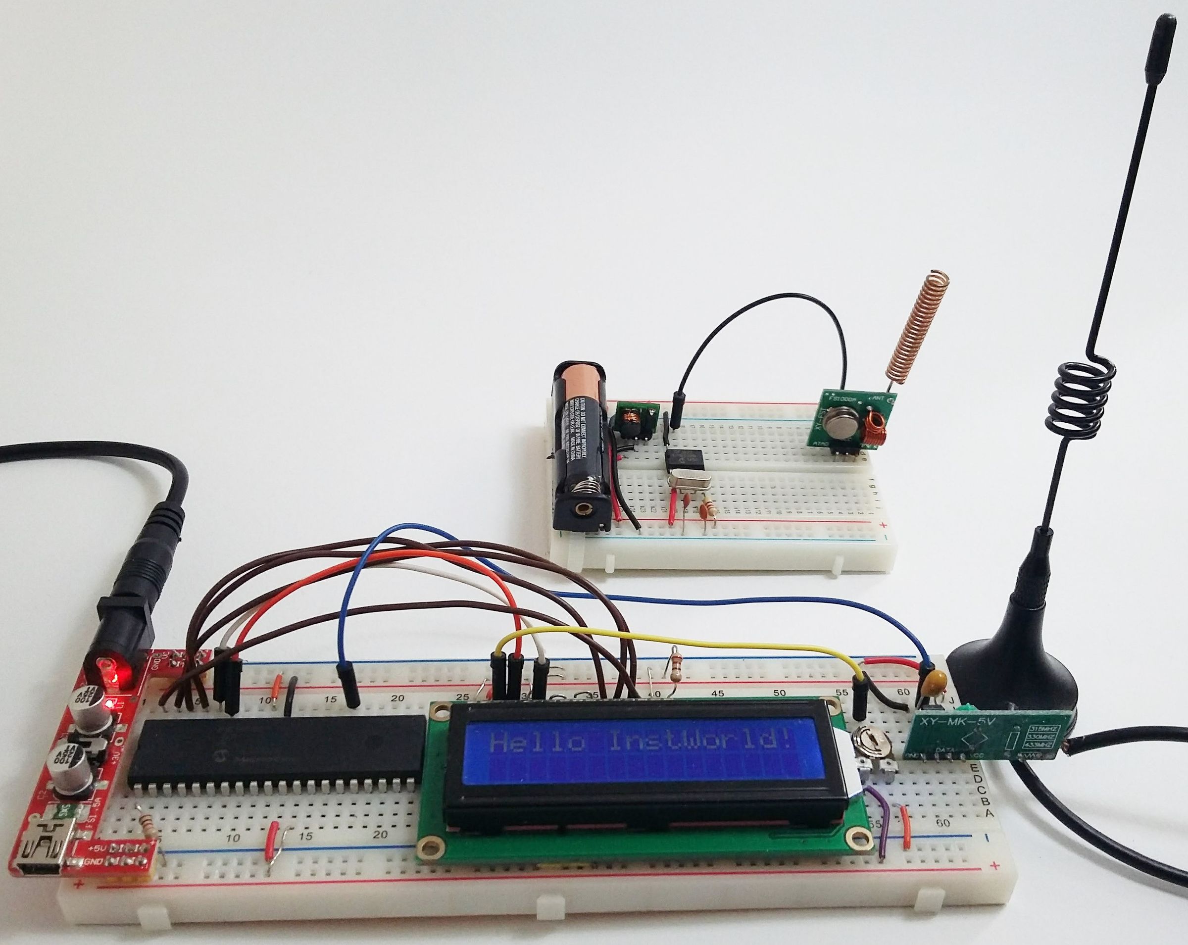 Wireless Communication Using Cheap 433MHz RF Modules and Pic Microcontrollers. Part 2 : 4 Steps ...
