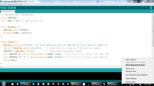 Cheap 2 Way Bluetooth Connection Between Arduino And Pc 5 Steps With