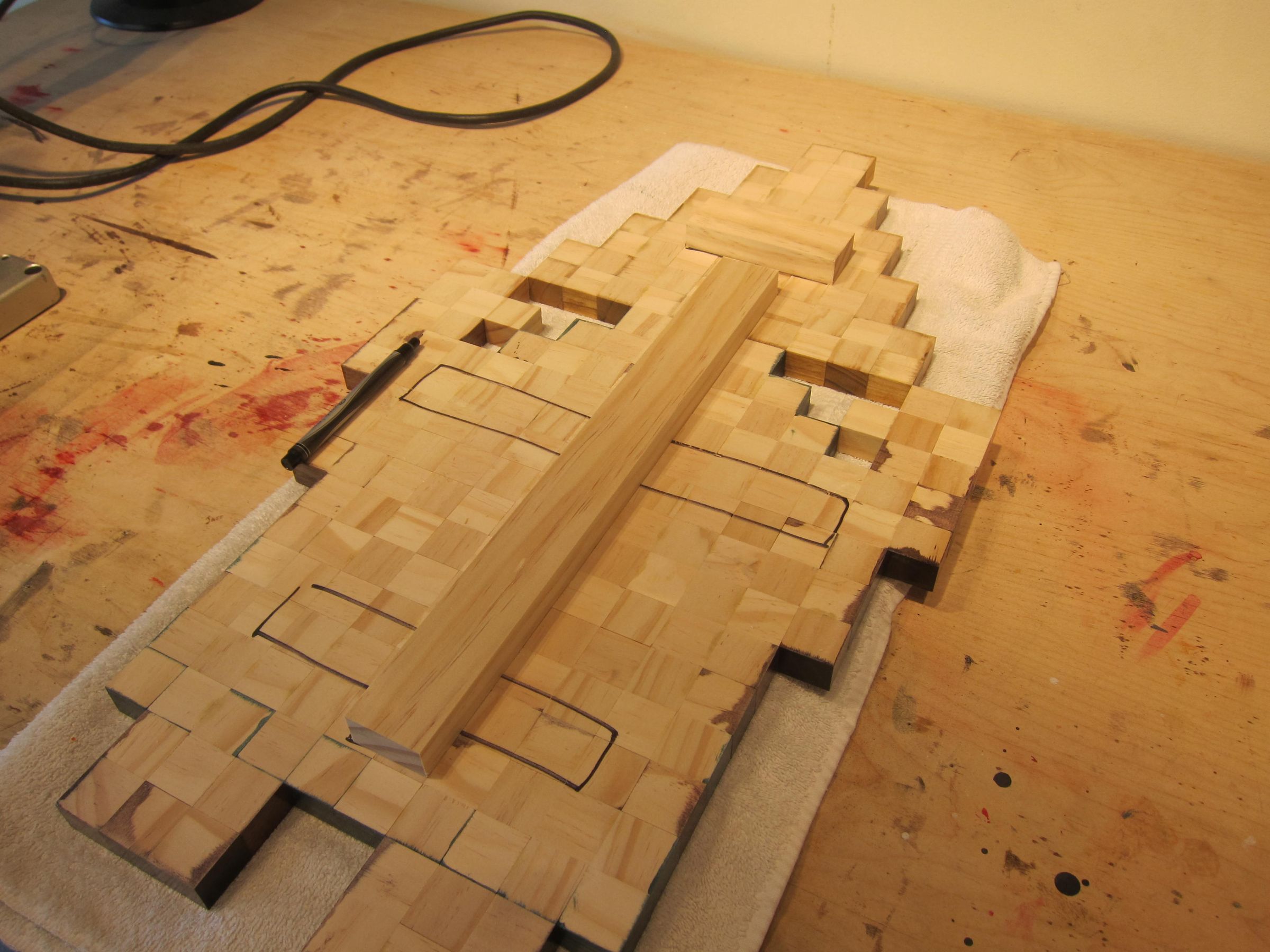 Stained Wood Pixel Art : 7 Steps (with Pictures) - Instructables