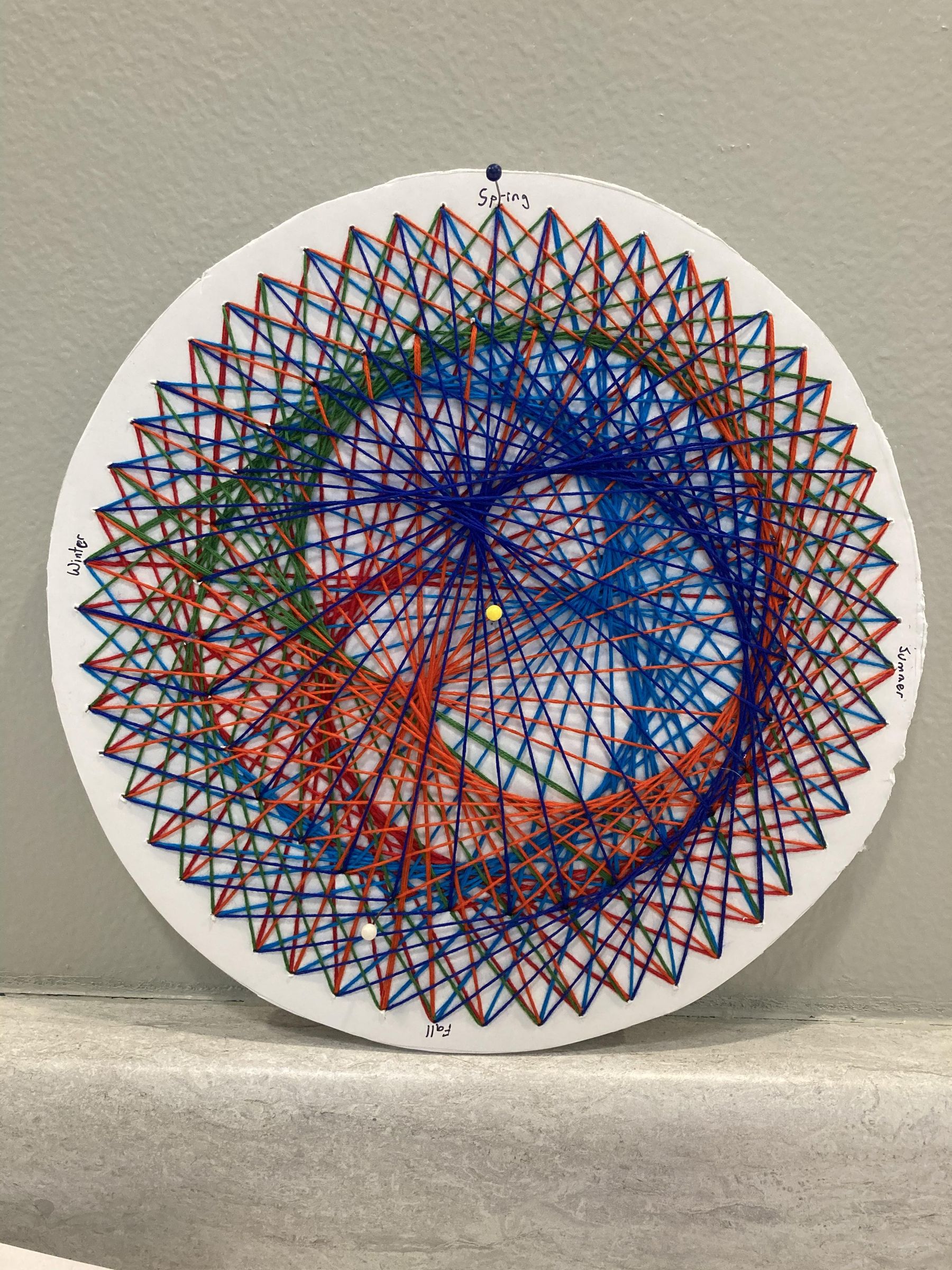 String Art Planet Motion Astronomy Simulator Venus & Mars : 3 Steps ...