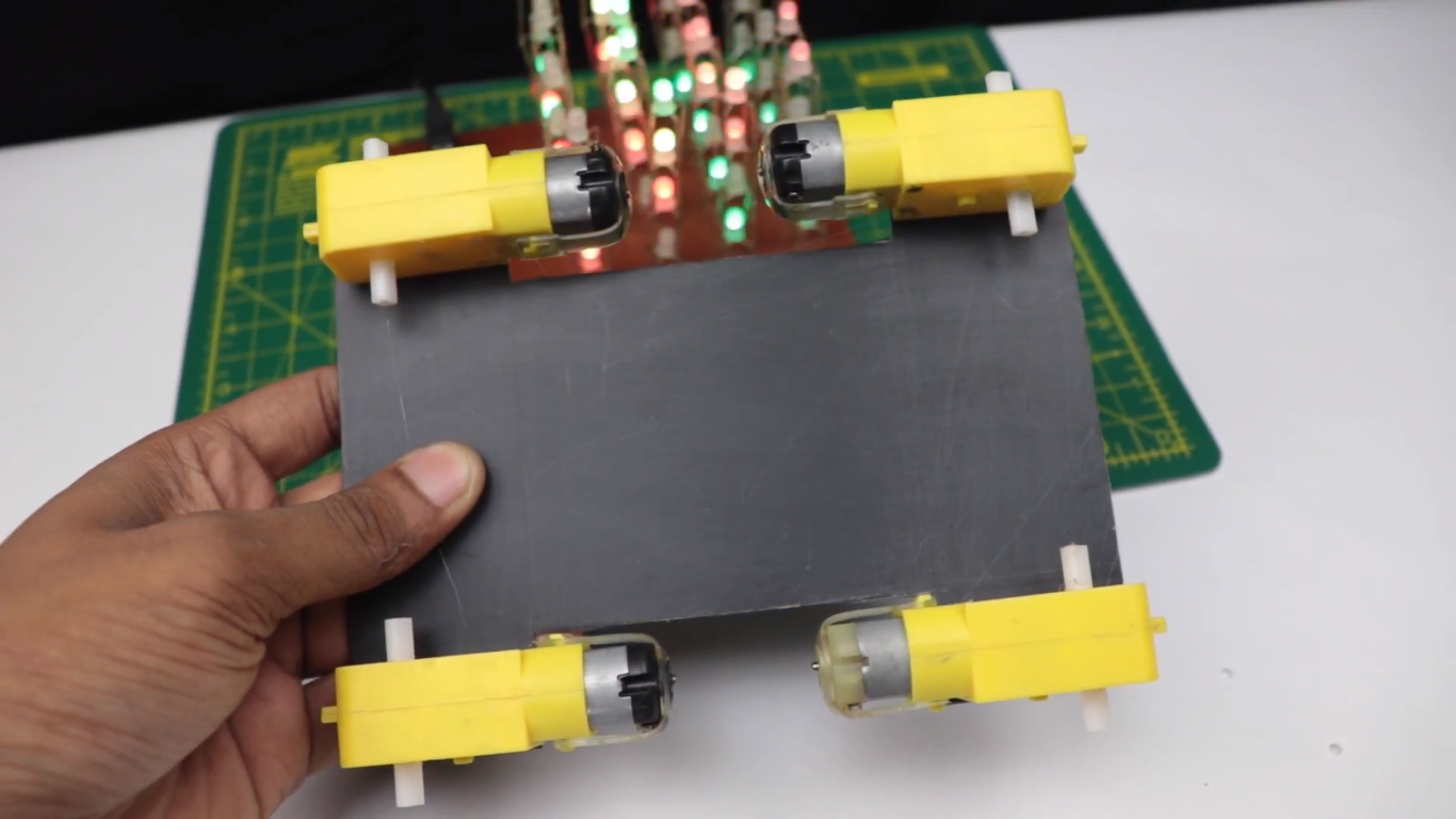 How to Make Arduino Gesture Control Robot at Home Using Radio Module ...