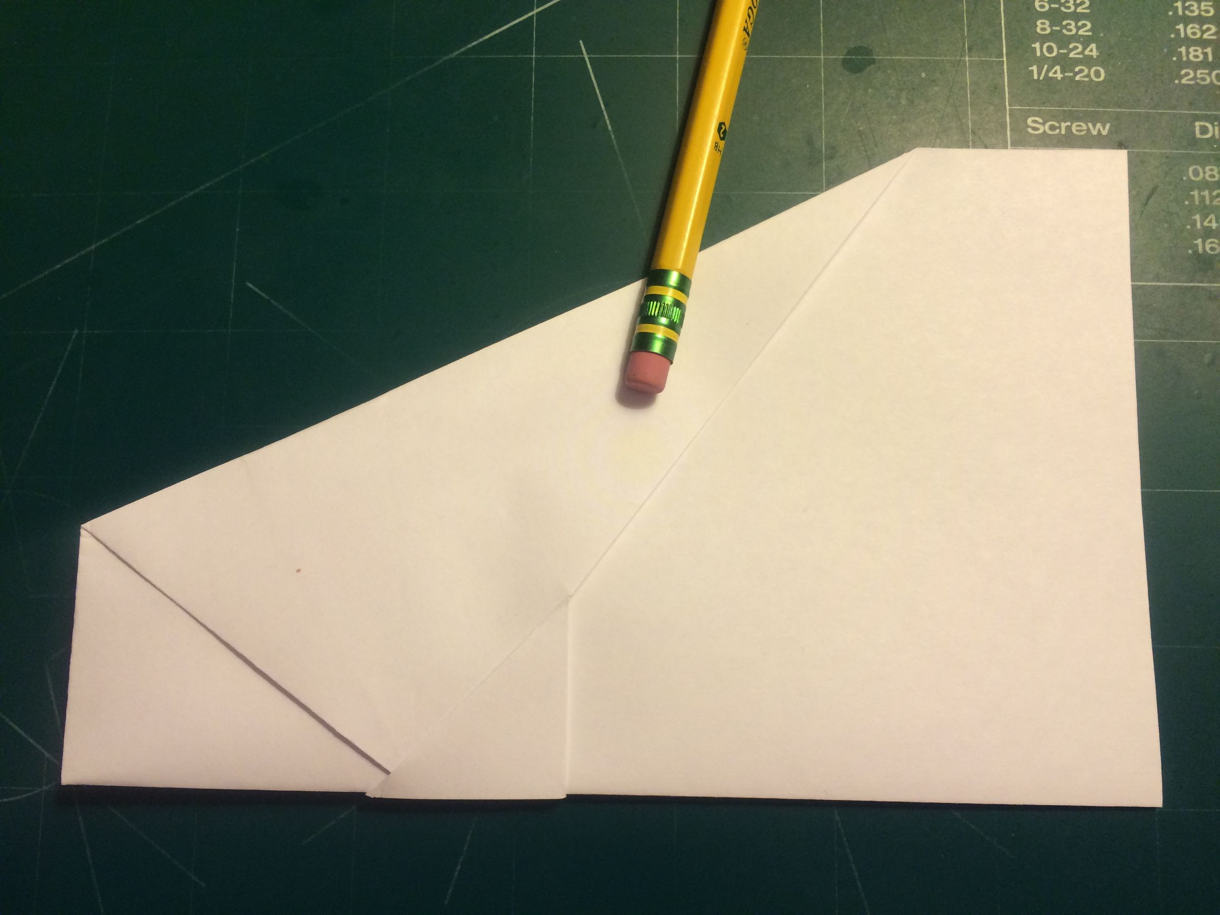 How to Make the Strike Eagle Paper Airplane : 4 Steps - Instructables