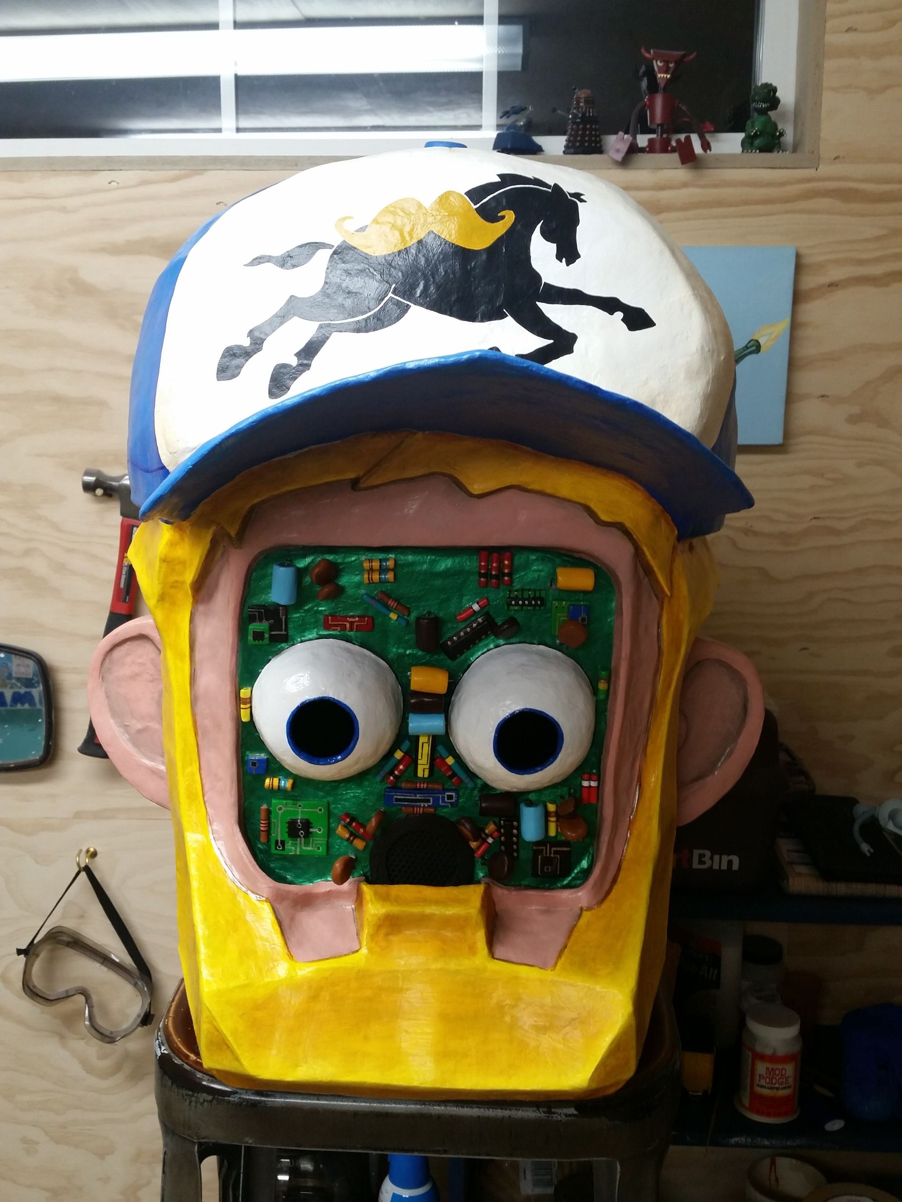 Robot Redneck Mask : 10 Steps (with Pictures) - Instructables