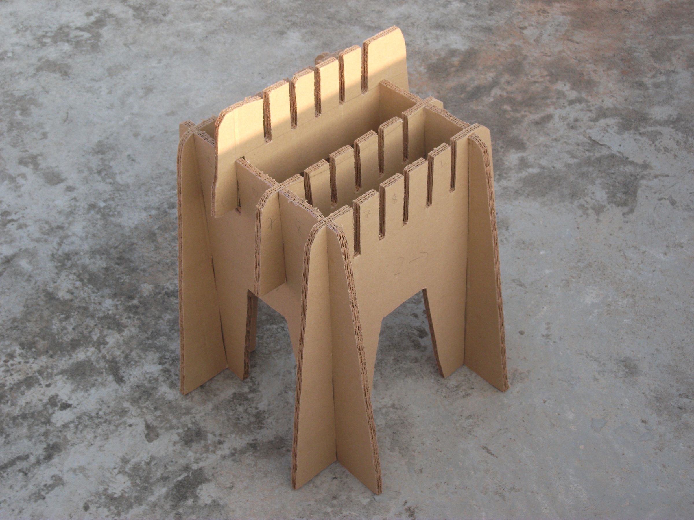 Amazing Cardboard Stool : 11 Steps - Instructables