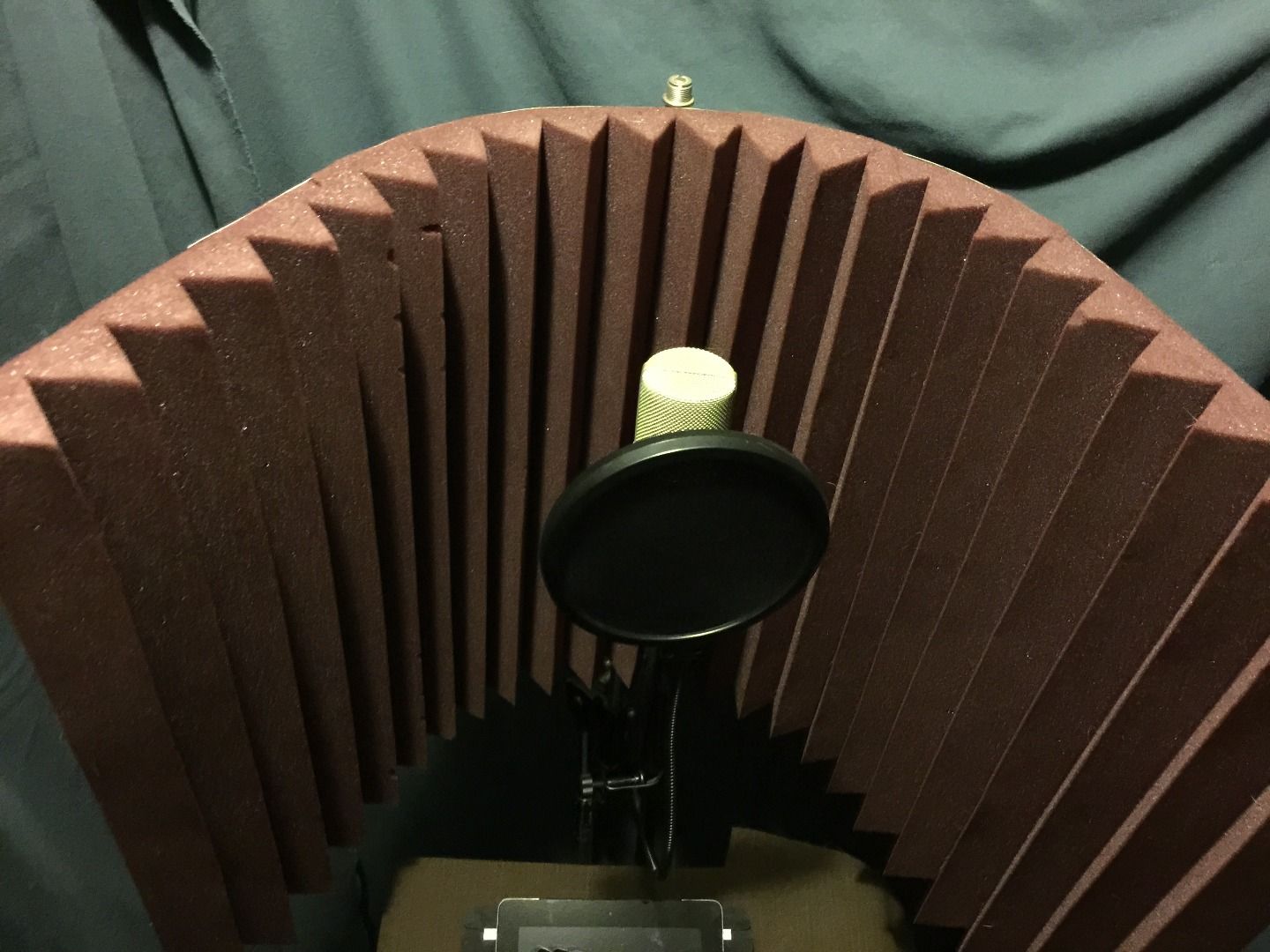 Vocal GOBO - Sound Dampener Shield - Vocal Booth - Vocal Box ...