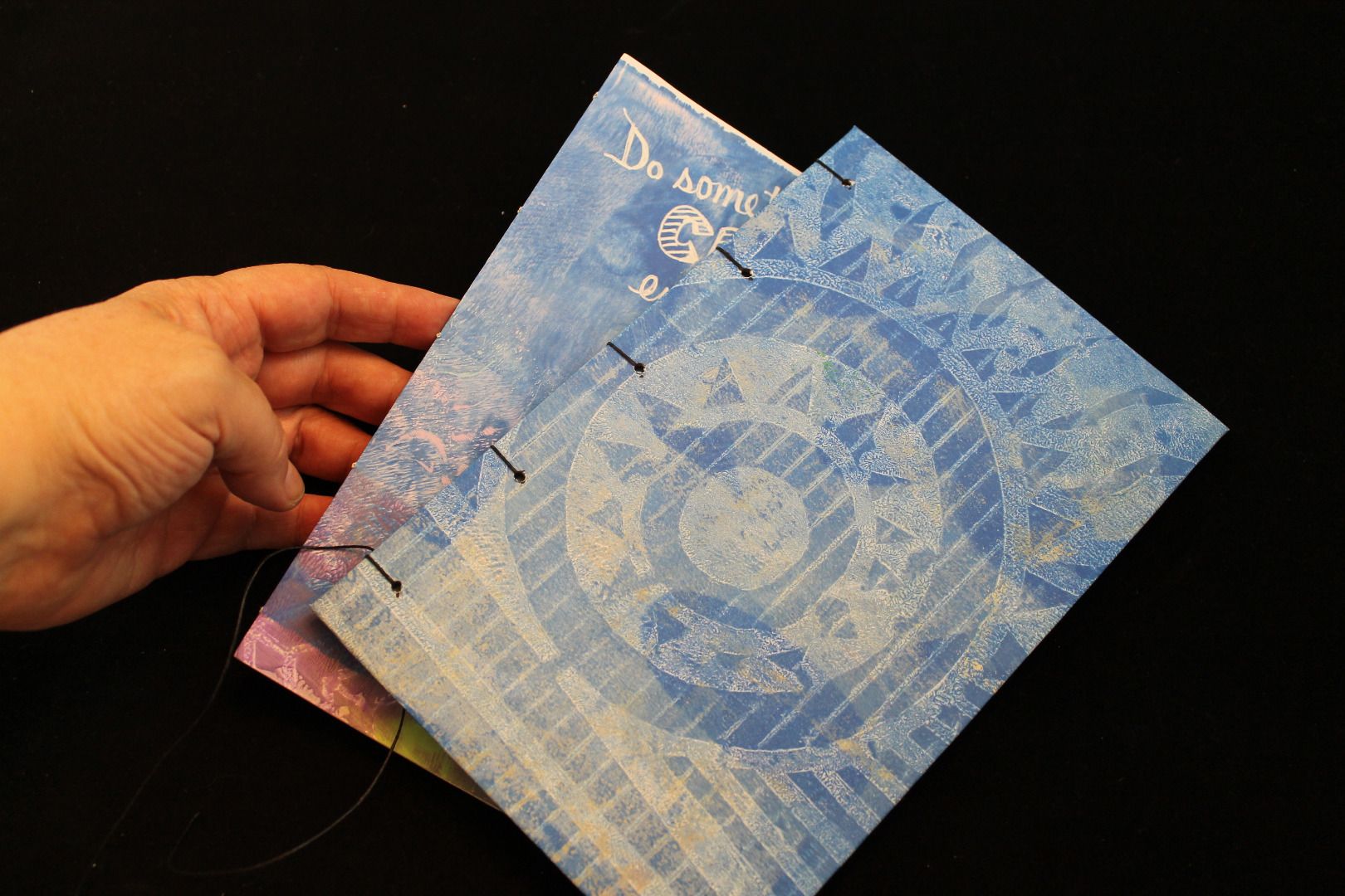 Handmade Memory Book With Mono-Printed Paper : 8 Steps (with Pictures ...