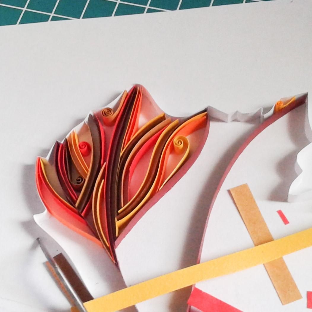 How to Make a Maple Leaf Paper Quilling : 3 Steps (with Pictures ...