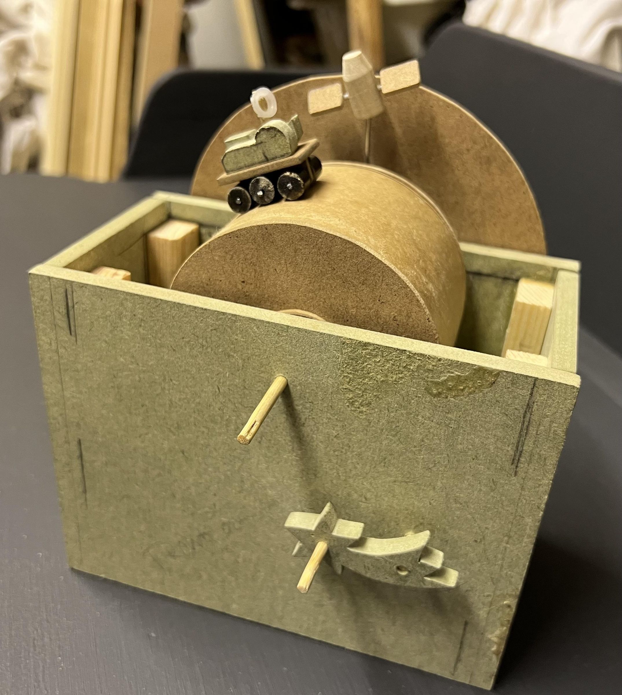 Mini Moon Rover Automata. : 11 Steps (with Pictures) - Instructables