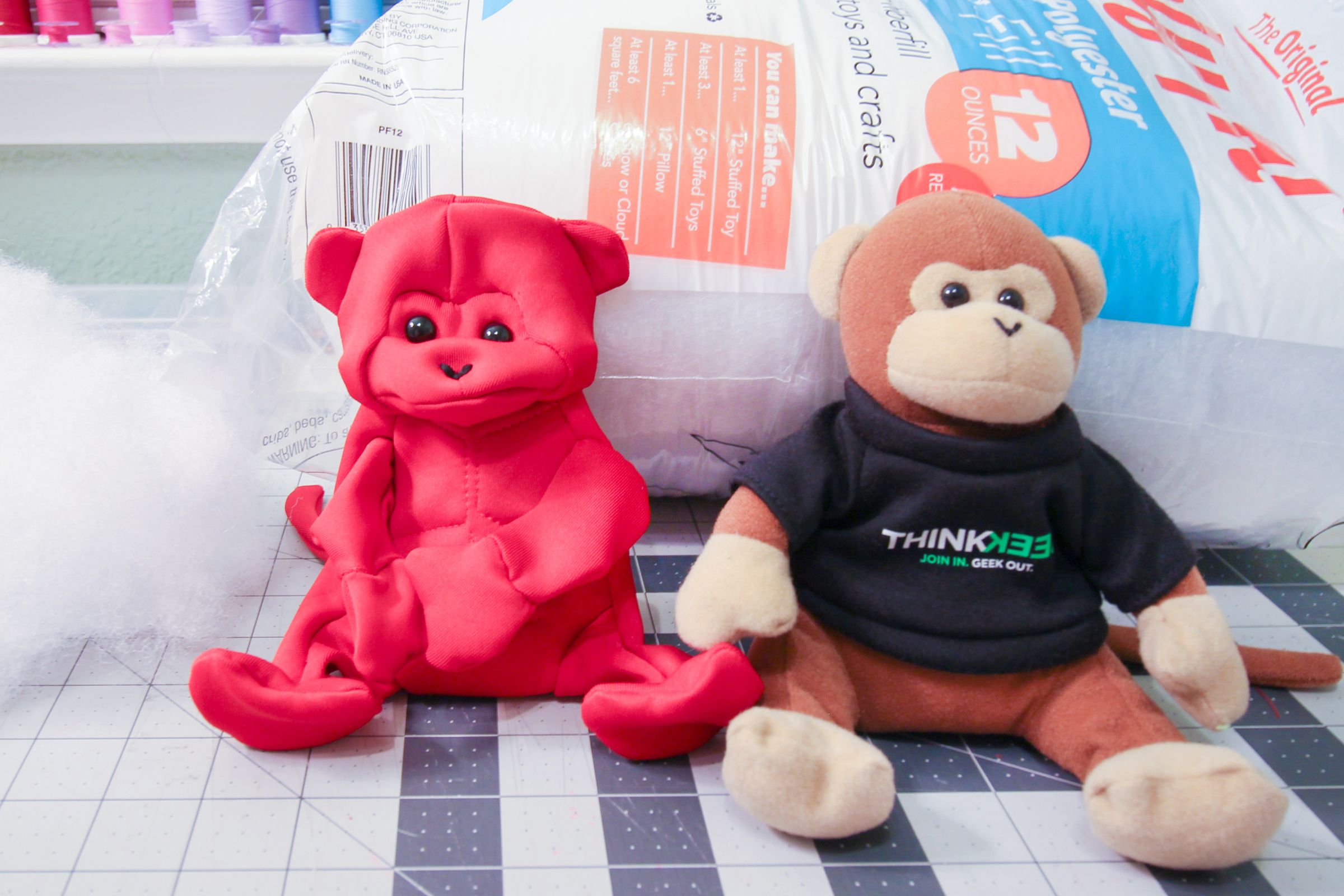 Hellboy Comic Con Costume (For Timmy the ThinkGeek Monkey) : 8 Steps ...