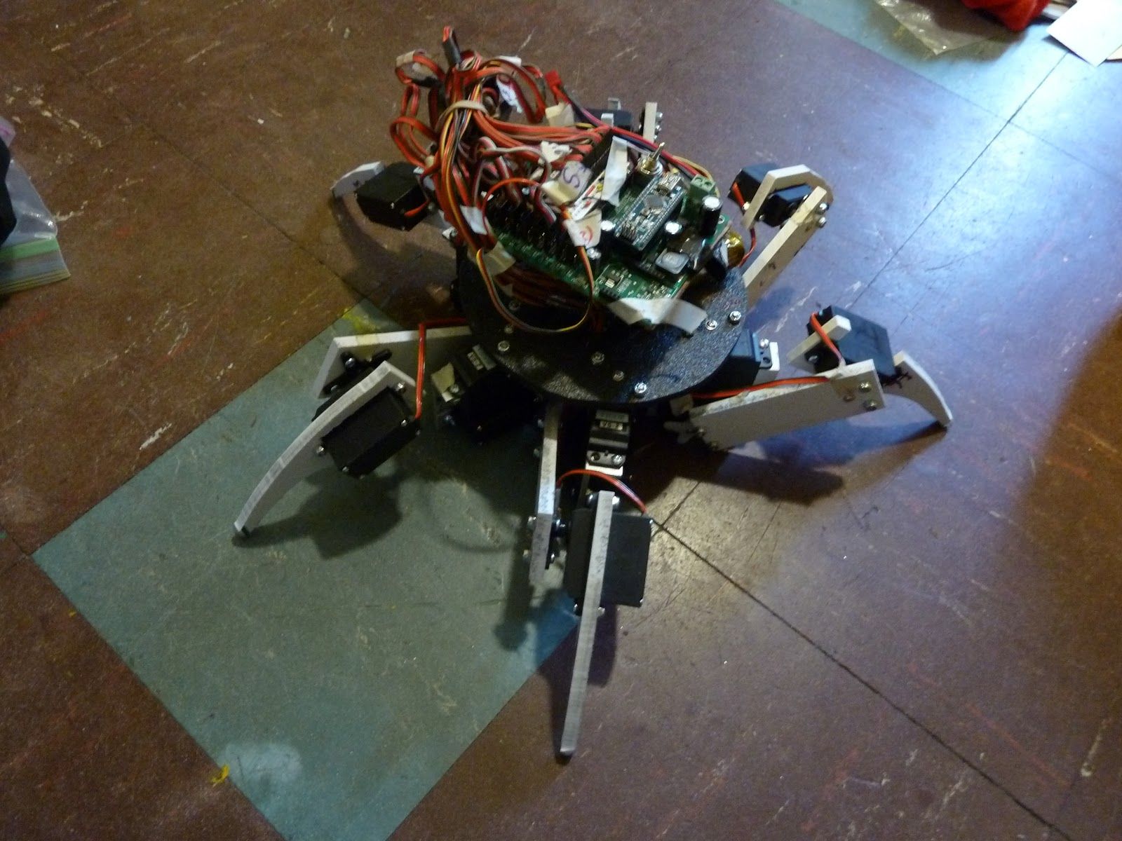 Simple 18dof Hexapod, Arduino Nano (optionally With Pololu Maestro ...
