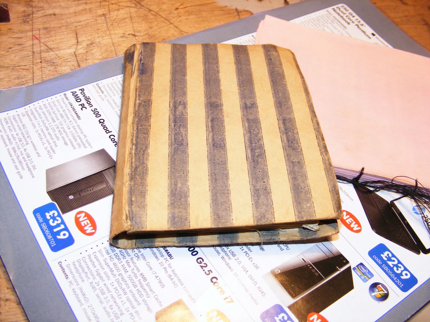 Bookbinding With Basic Tools