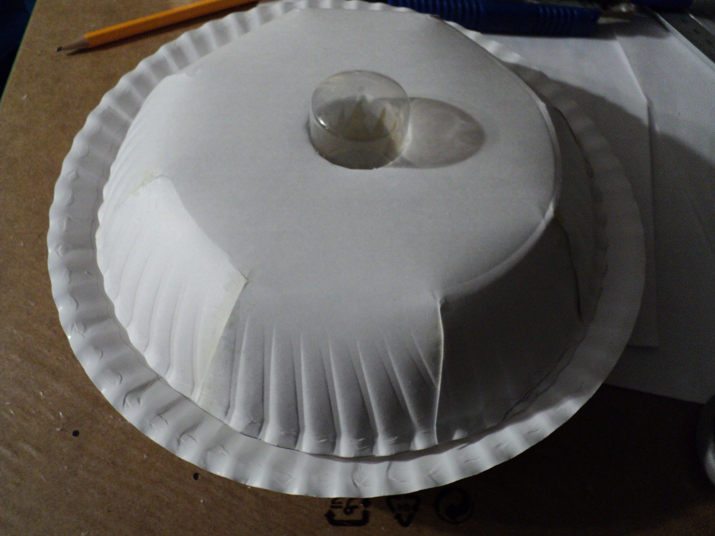 Paper Plate Papercraft Spacecraft Craft : 8 Steps (with Pictures ...