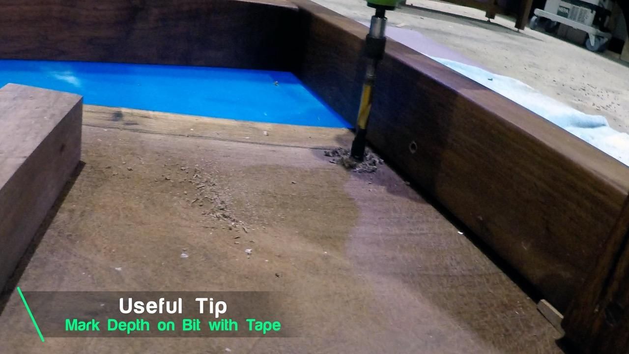 How to Attach Table Top to Base Using Threaded Inserts : 7 Steps ...