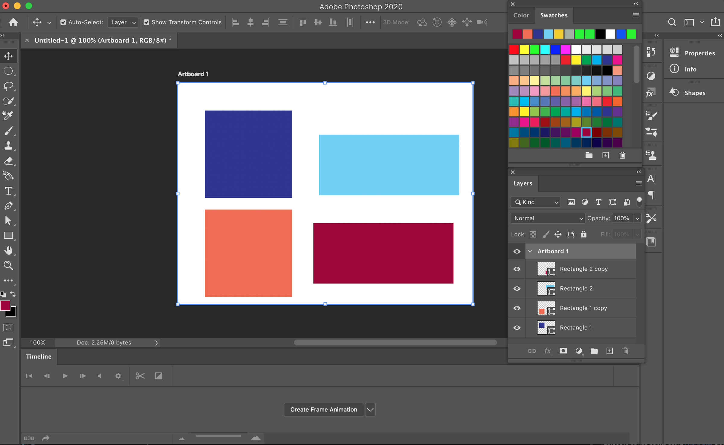 How To Draw Rectangle In Photoshop Cc