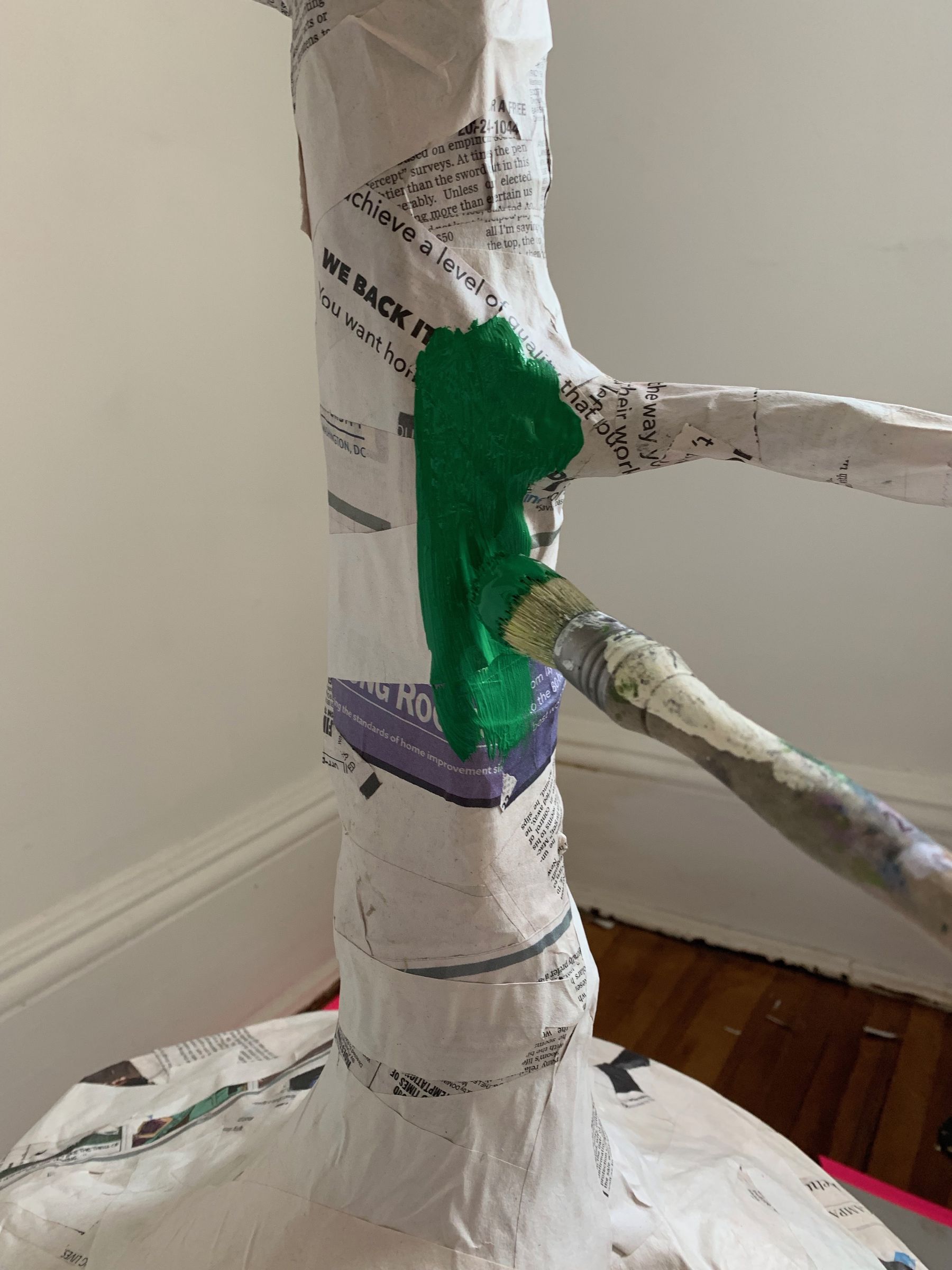 Supersized Paper-Mache House Plant : 8 Steps (with Pictures ...