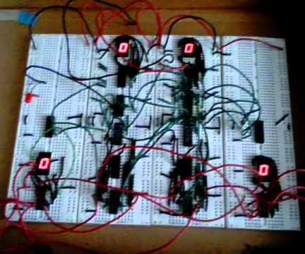 4-Bit Adding Circuit With Digital Results Display : 9 Steps - Instructables