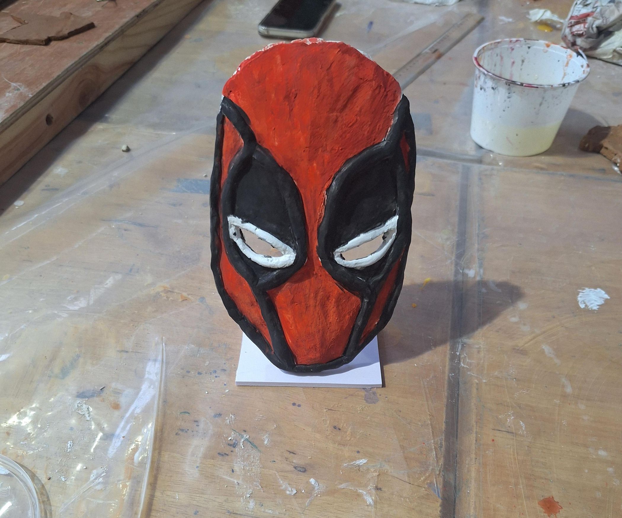 A Deadpool Mask... : 3 Steps - Instructables