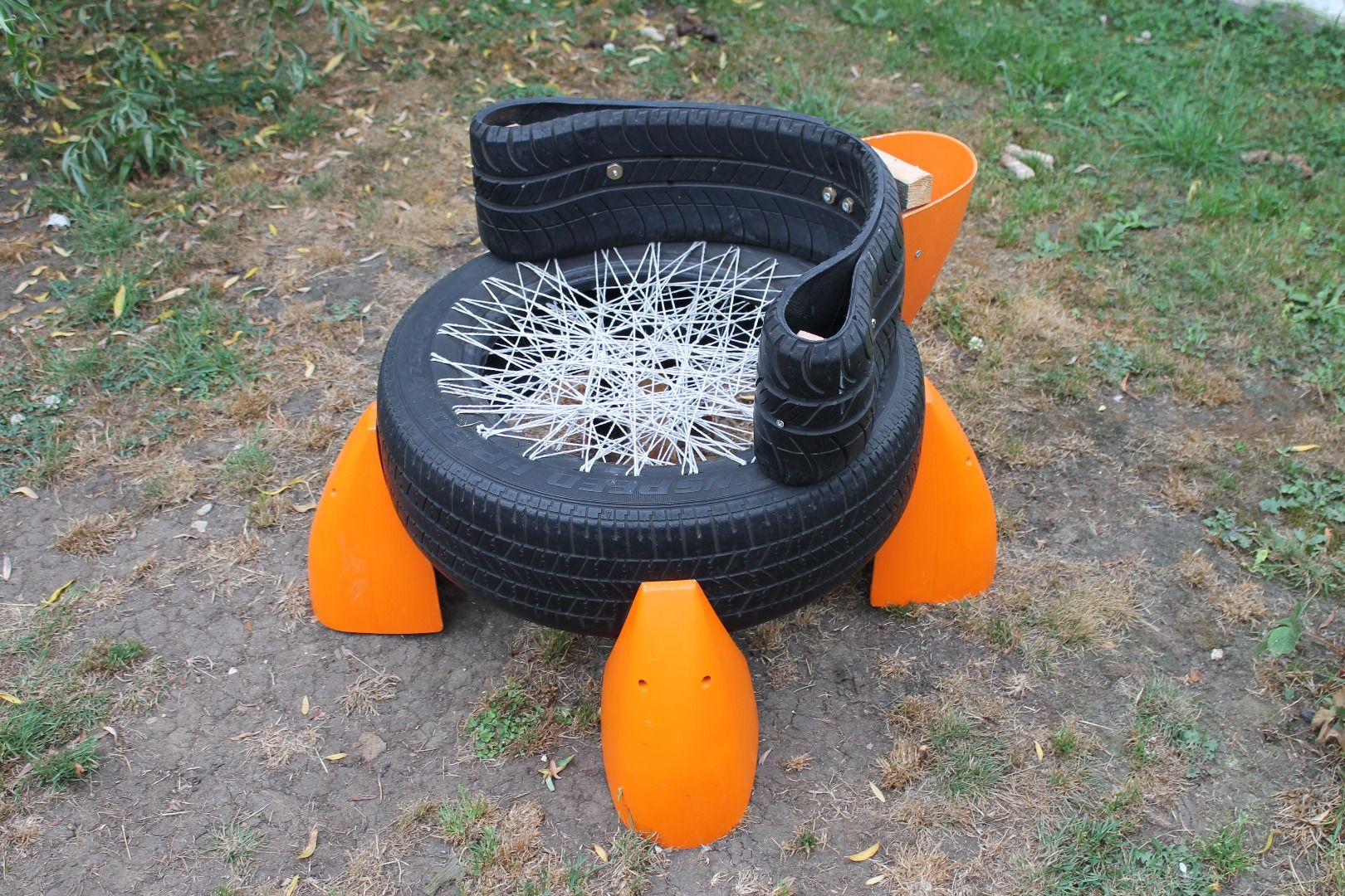 Upcycled Tyre Chair : 6 Steps (with Pictures) - Instructables