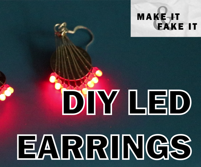DIY LED Earrings : 7 Steps (with Pictures) - Instructables