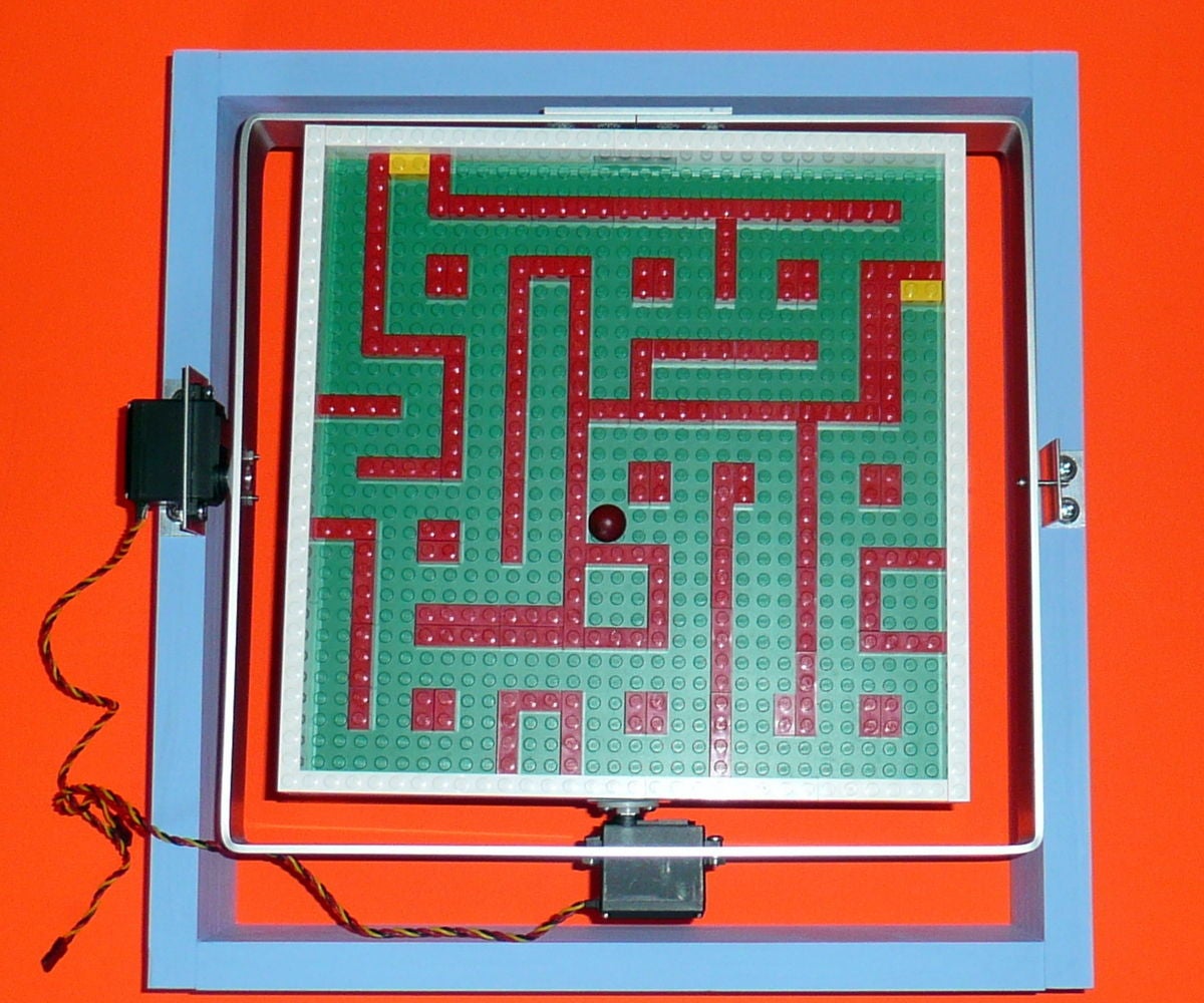 Servo Controlled Marble Maze Build 2 : 6 Steps (with Pictures) - Instructables