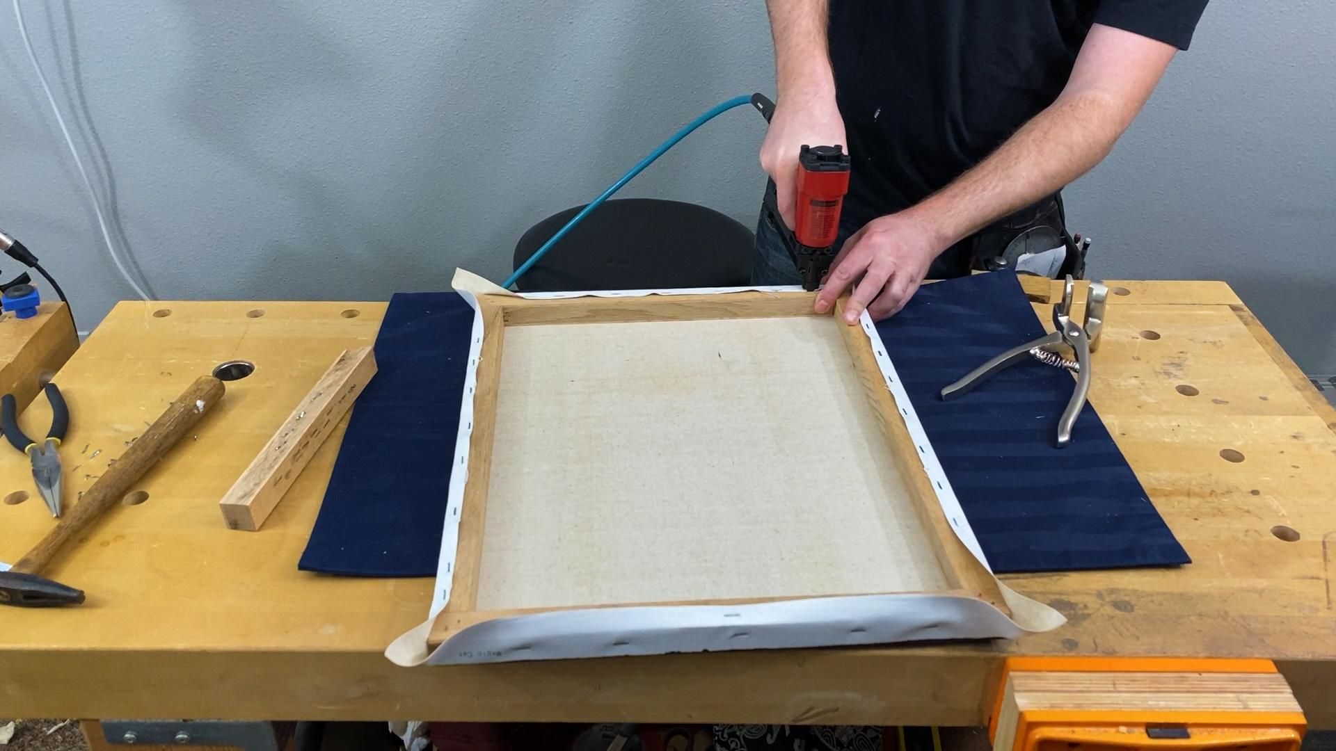 DIY Frame to Stretch Canvas : 16 Steps (with Pictures) - Instructables