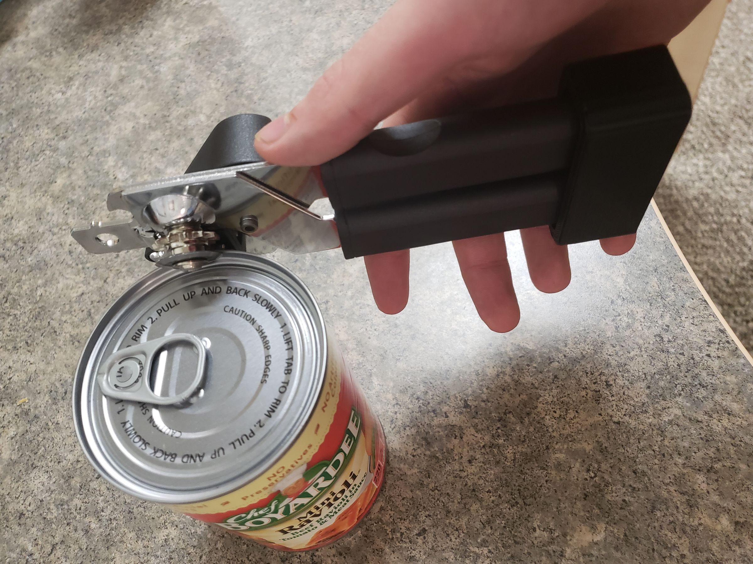 One Handed Can Opener : 6 Steps - Instructables