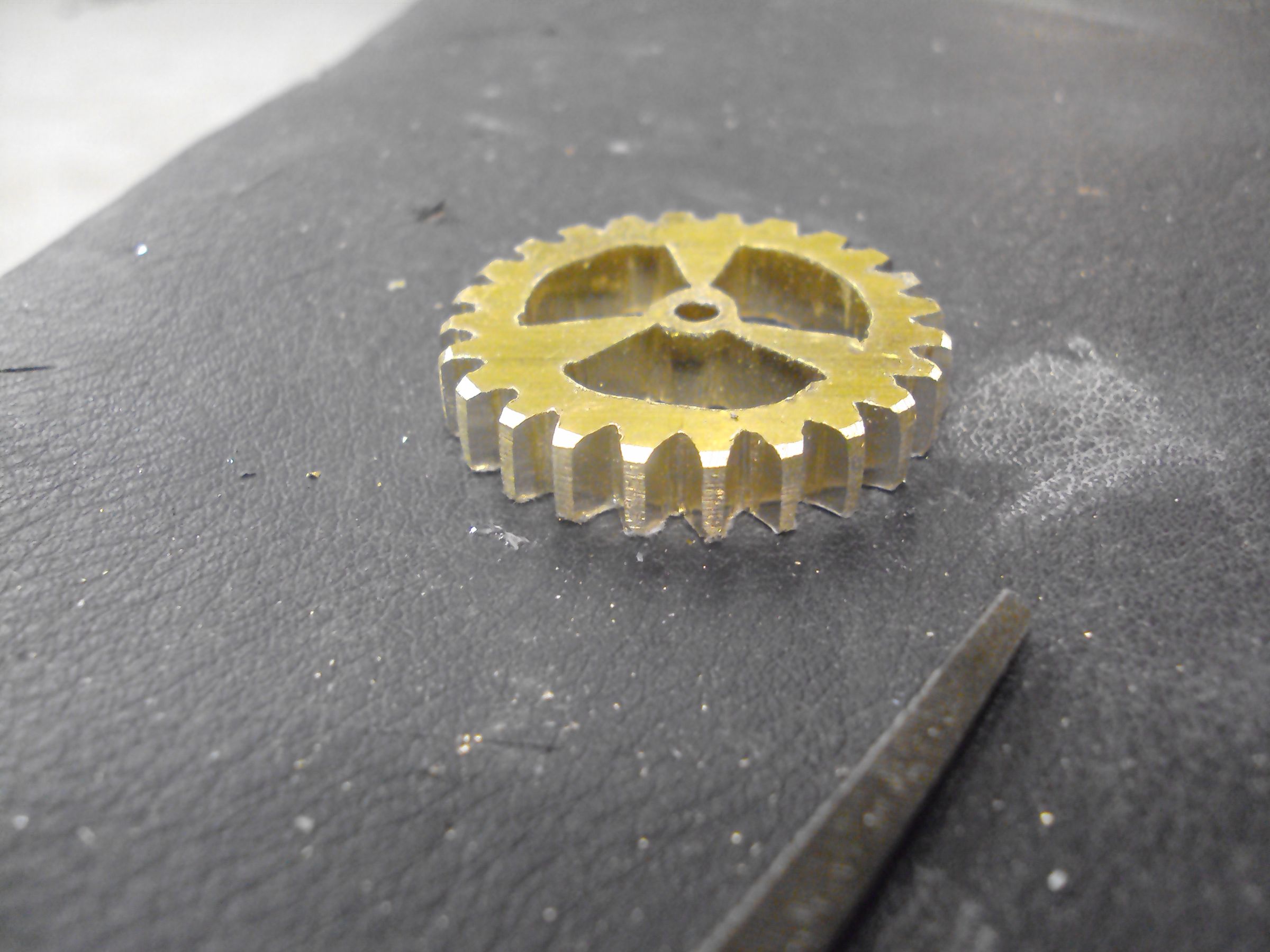 Hand Filed Decorative Brass Gears for Steampunkers And???? : 9 Steps ...