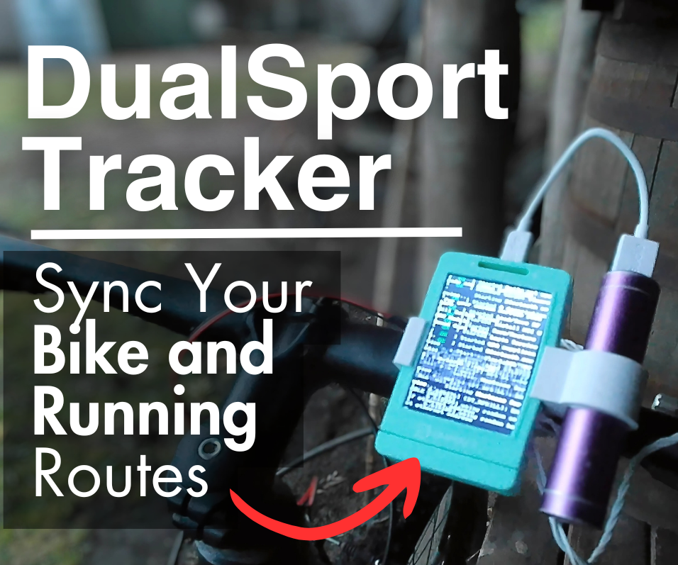 DualSport Tracker – Sync Your Biking and Running Routes : 4 Steps ...