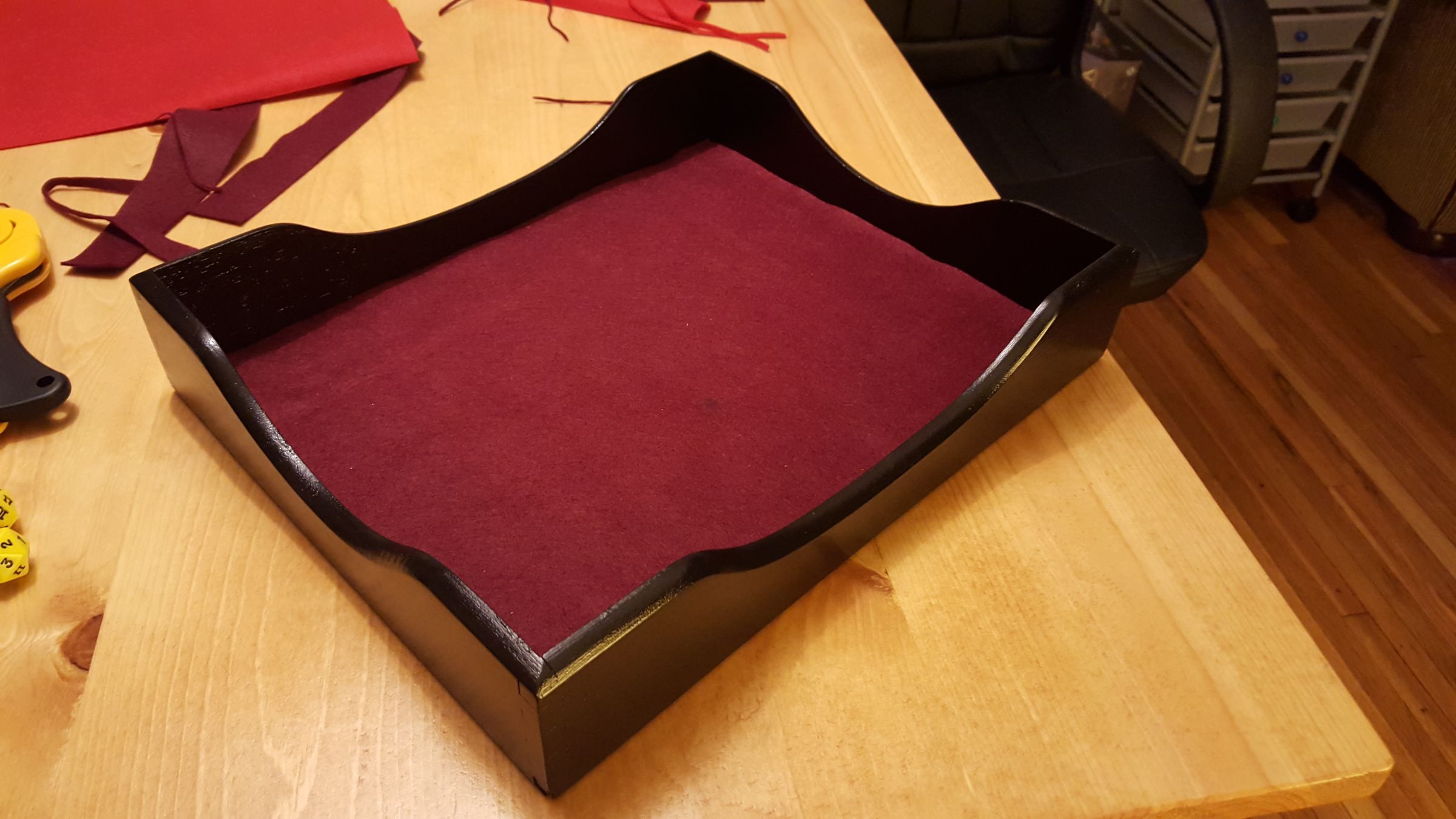 Upcycled Dice Tray : 5 Steps - Instructables