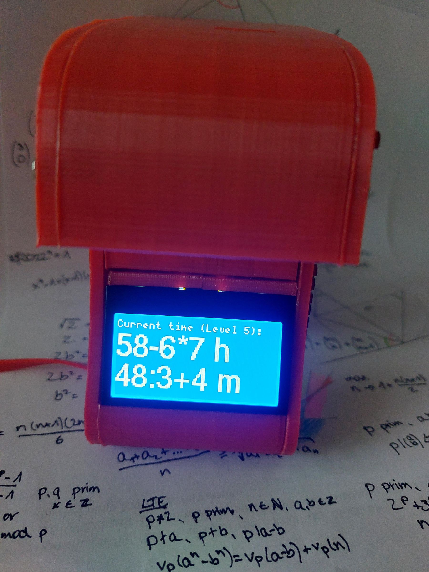 Pi-shaped Mental Arithmetics Clock : 13 Steps (with Pictures ...