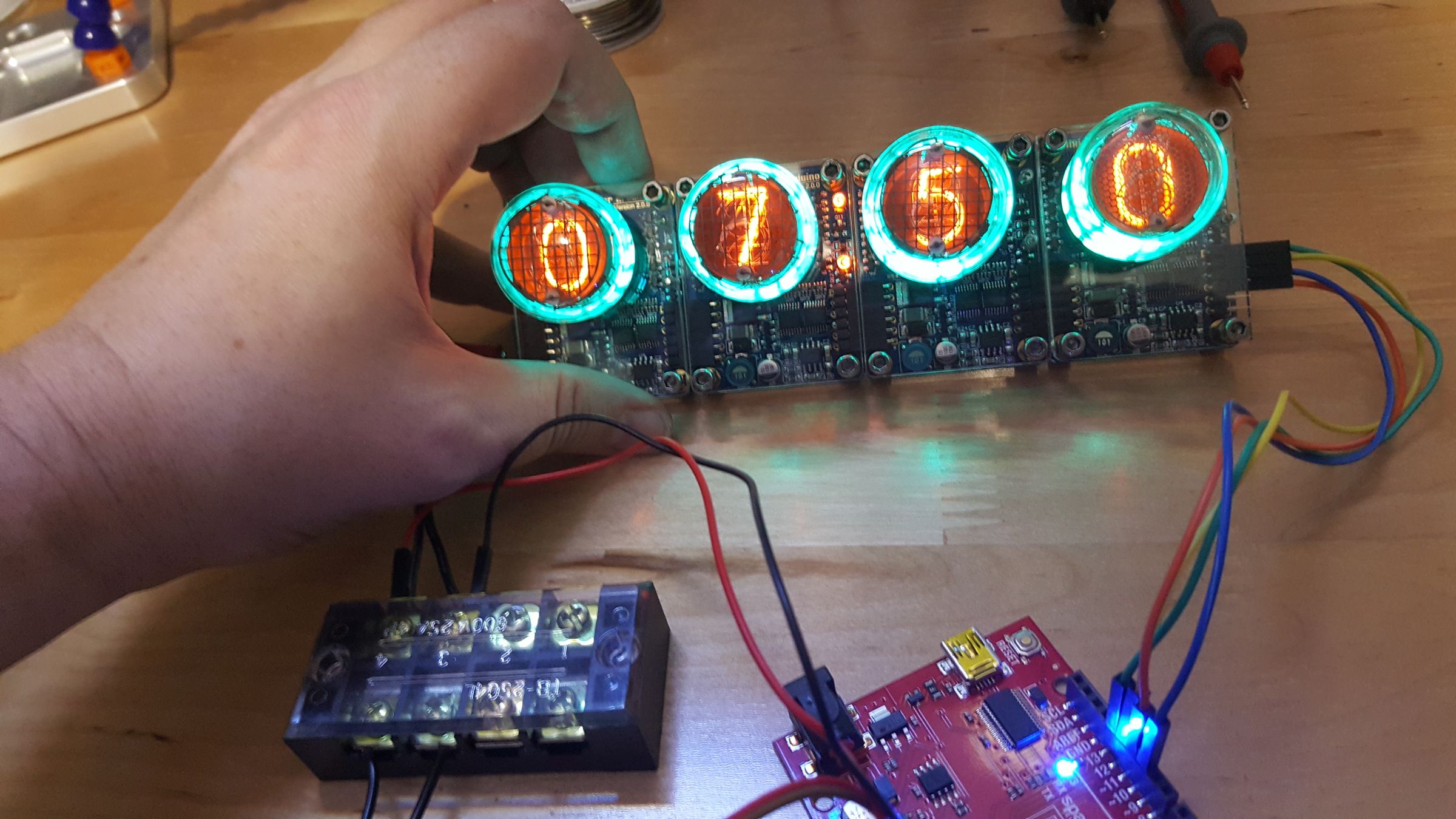 Arduino Nixie Tube Clock - Version 1.0 : 5 Steps (with Pictures ...