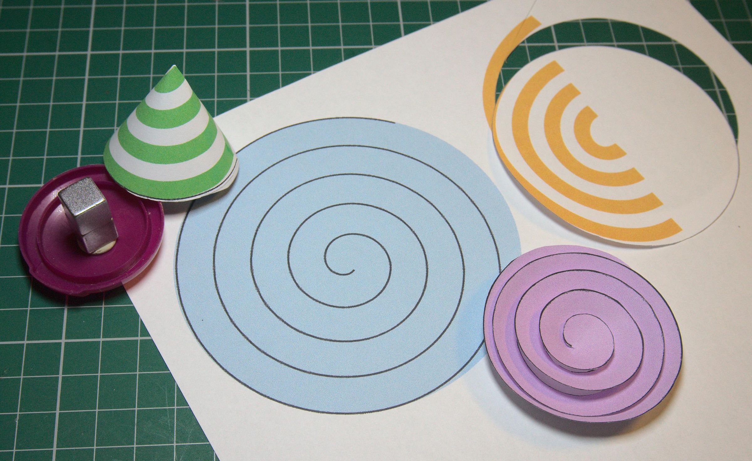 Magnetic Spinning Desk Toy : 5 Steps (with Pictures) - Instructables