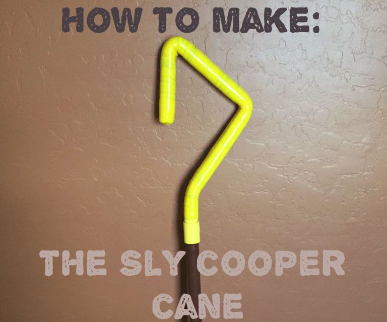How to Make a Sly Cooper Cane : 8 Steps - Instructables