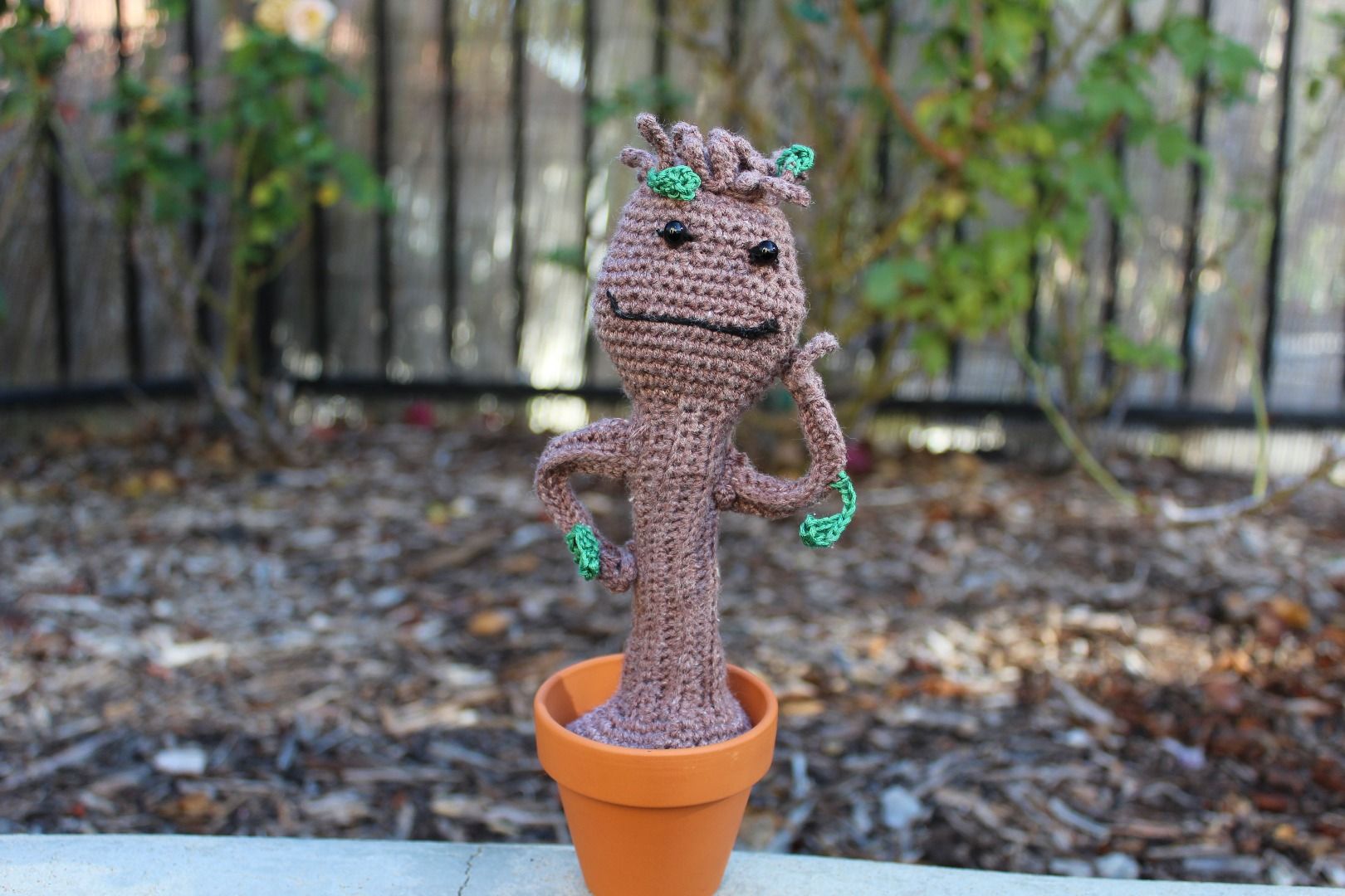 Amigurumi Crochet Dancing Baby Groot From Guardians of the Galaxy : 16 ...