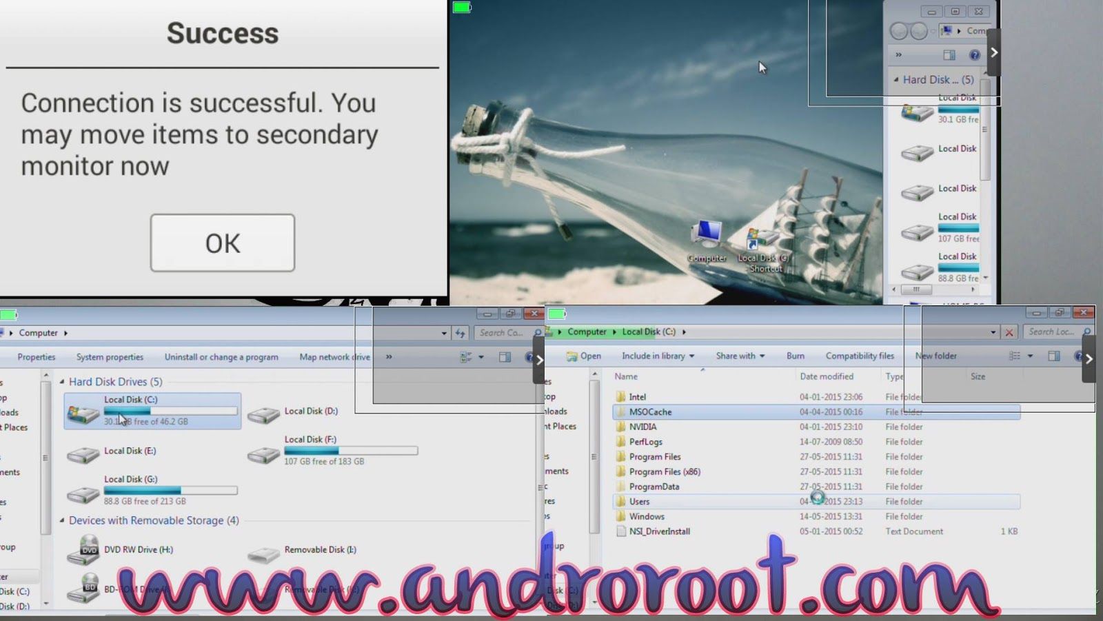 How to Use Your Android Tabletas a Secondary Monitor With IDisplay App : 4 Steps - Instructables