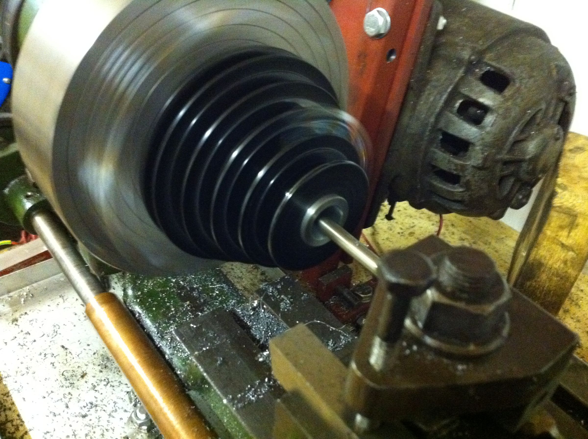 Modified Drill Powered Lathe : 8 Steps - Instructables