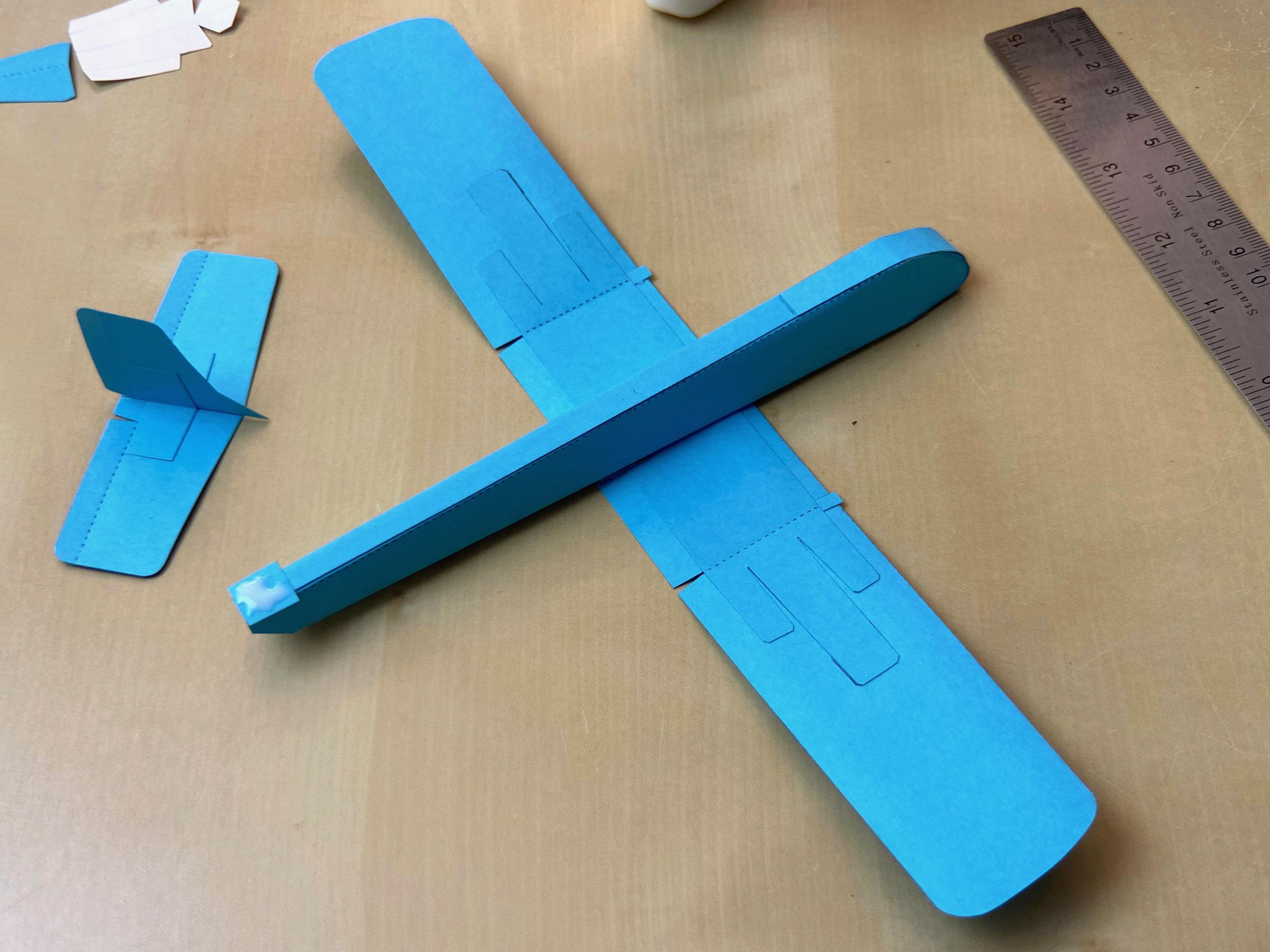 Card Stock Vintage Racer Airplane : 10 Steps (with Pictures ...
