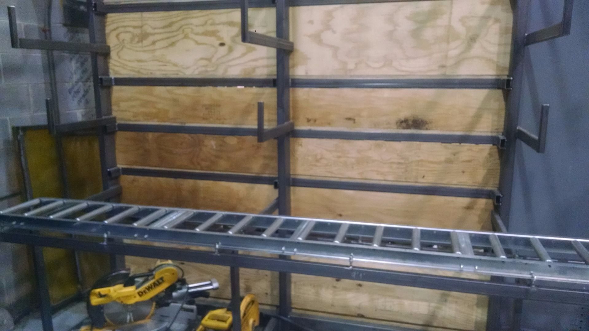 Steel Rack and Cold Saw Station : 5 Steps (with Pictures) - Instructables