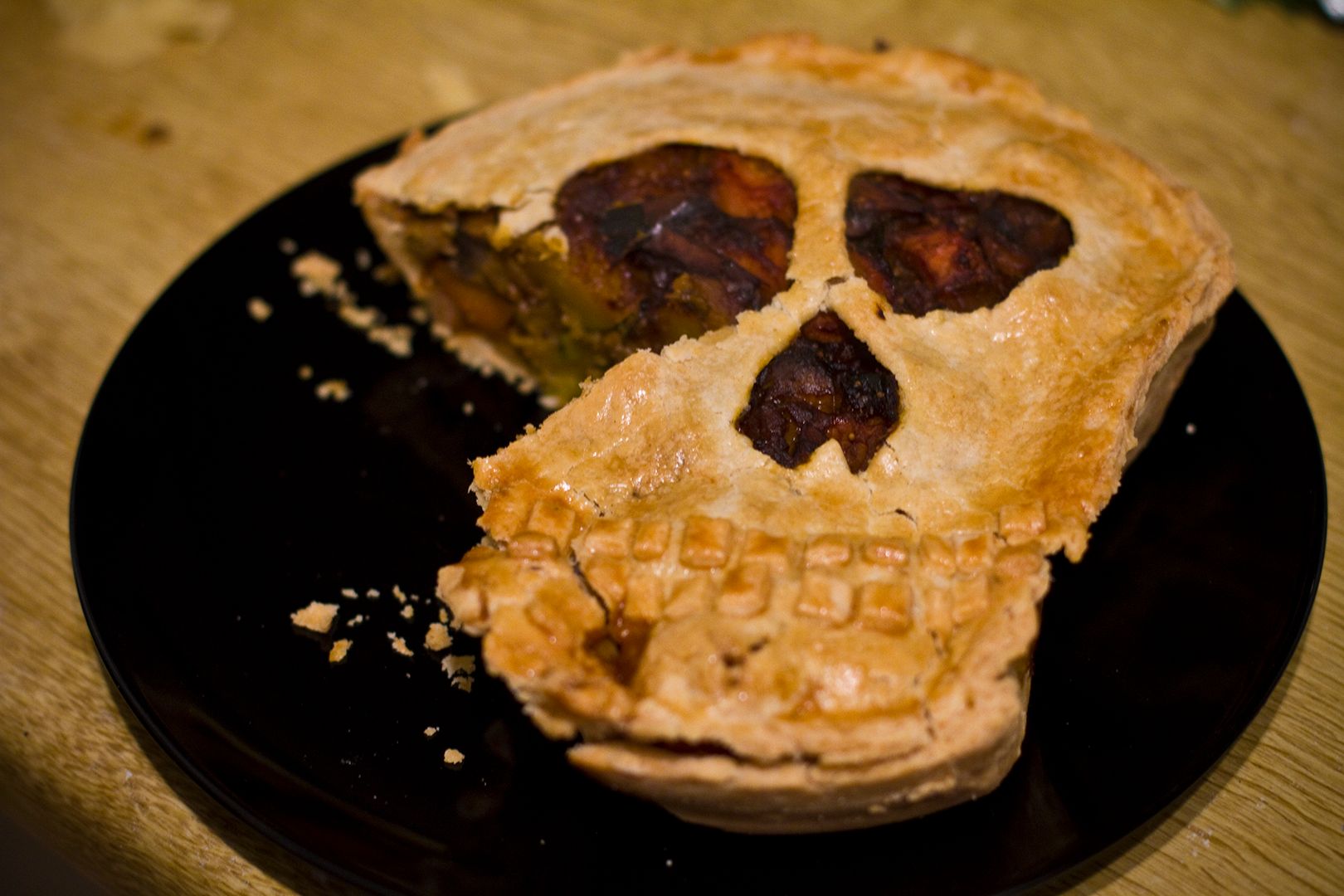 Dia De Los Muertos Skull Savoury Pie : 5 Steps - Instructables