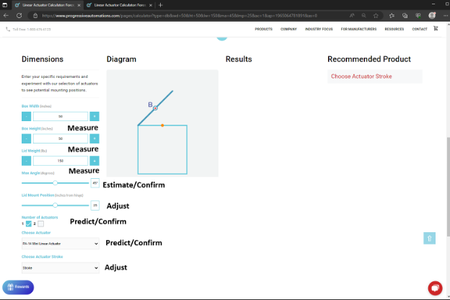 Using Our Calculator Tool to Select Linear Actuators : 7 Steps - Instructables