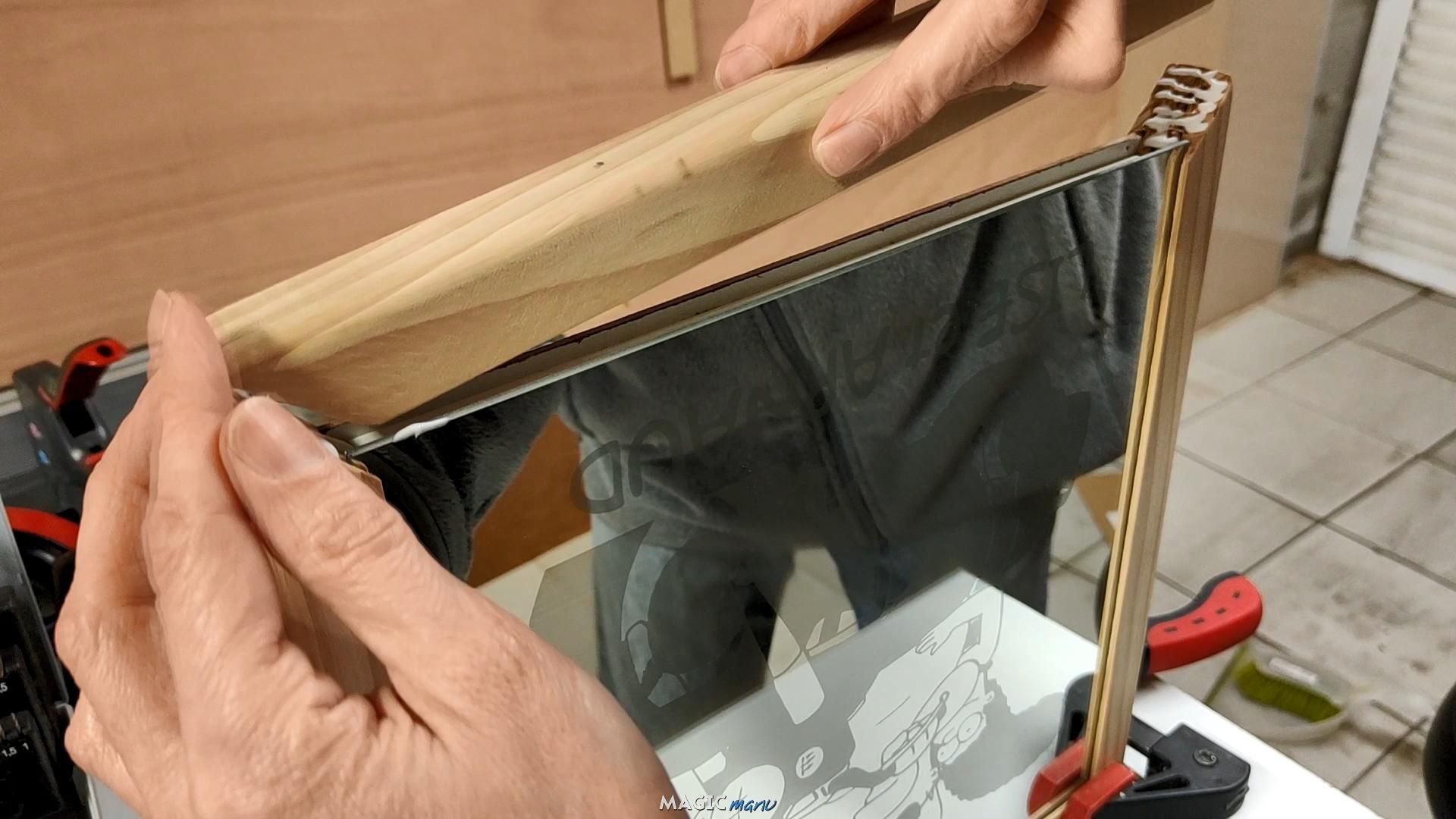 Laser-engraved Illuminated Mirror With Homer! : 10 Steps (with Pictures ...