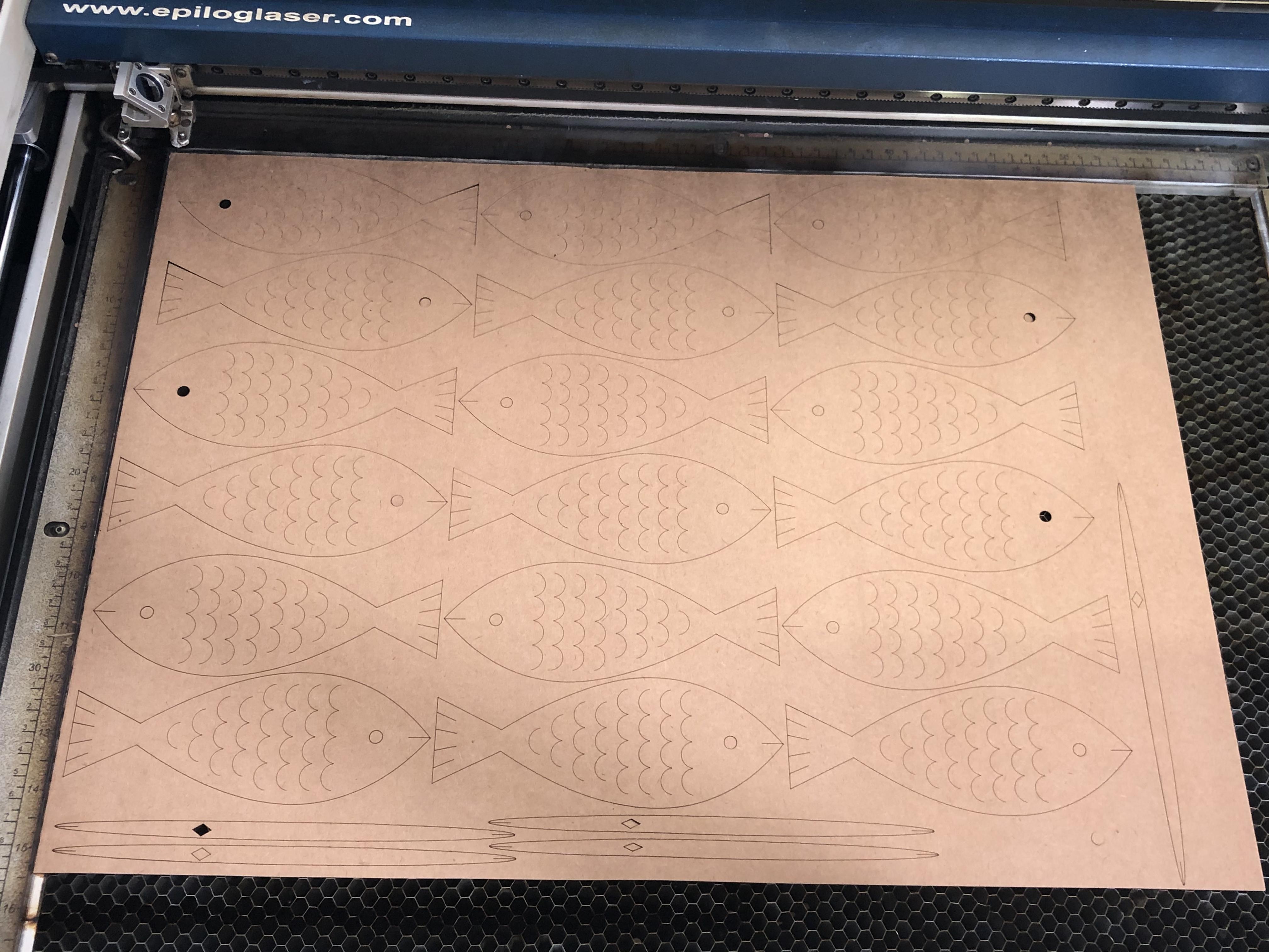 2D Modeling & Laser Cutting: Fish Lamp : 6 Steps - Instructables