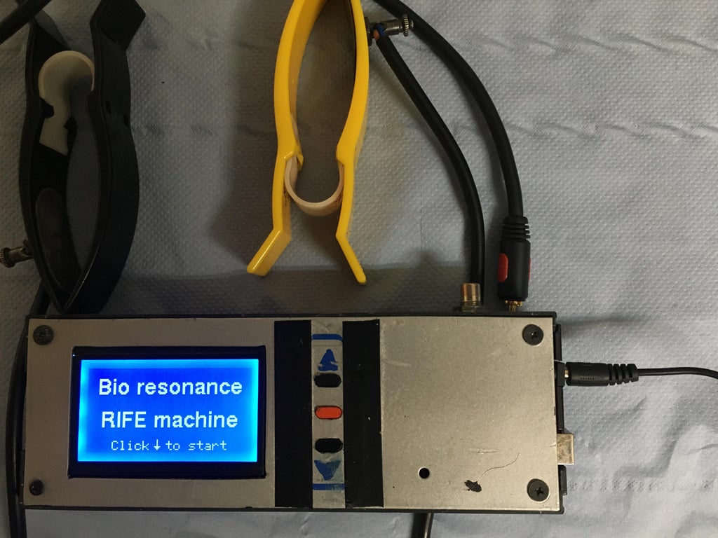 Simple Arduino Based Bioresonance Therapy Device Rife Machine 3 Steps Instructables
