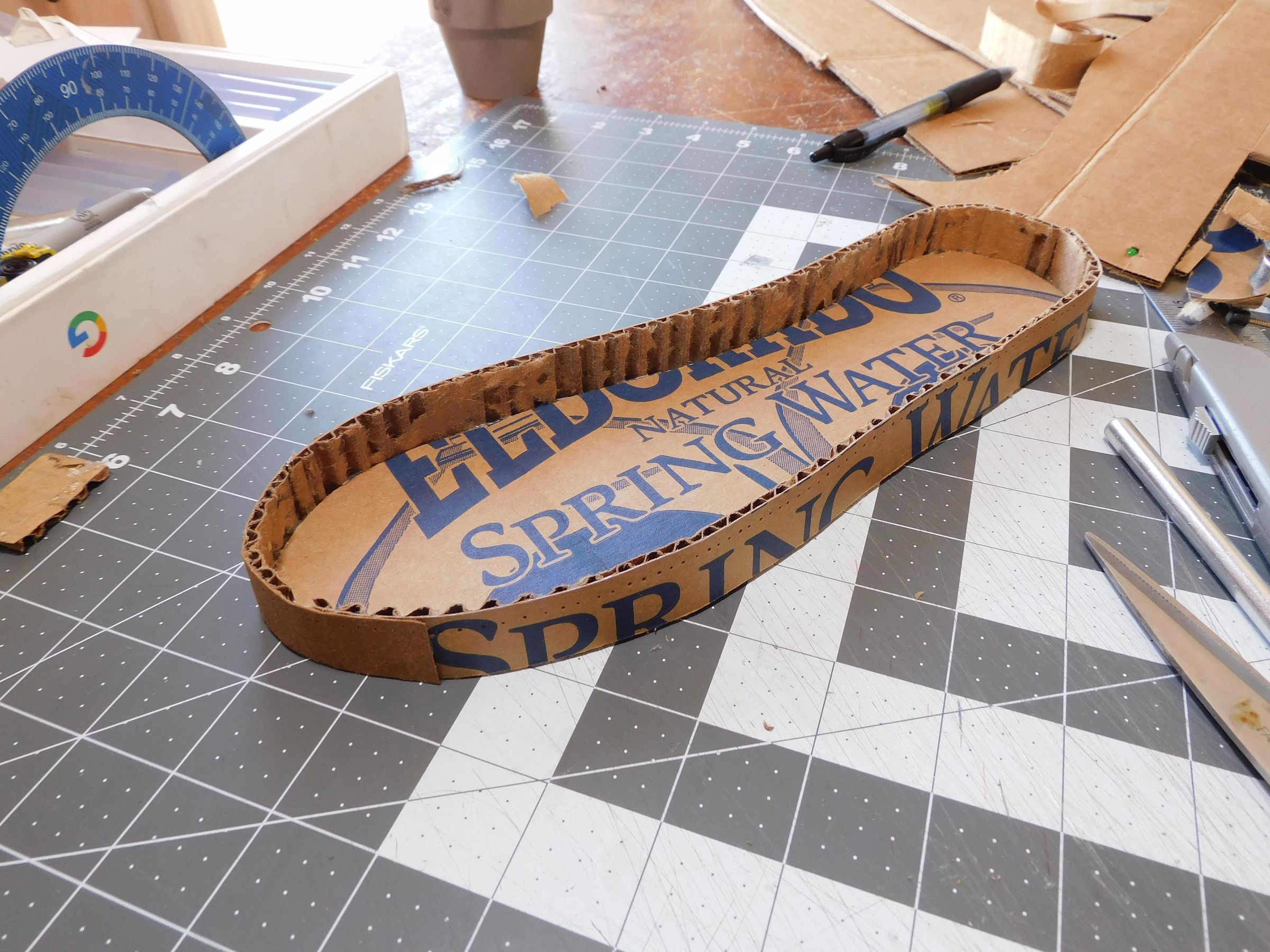 How to Make a Cardboard Sneaker... : 6 Steps (with Pictures ...