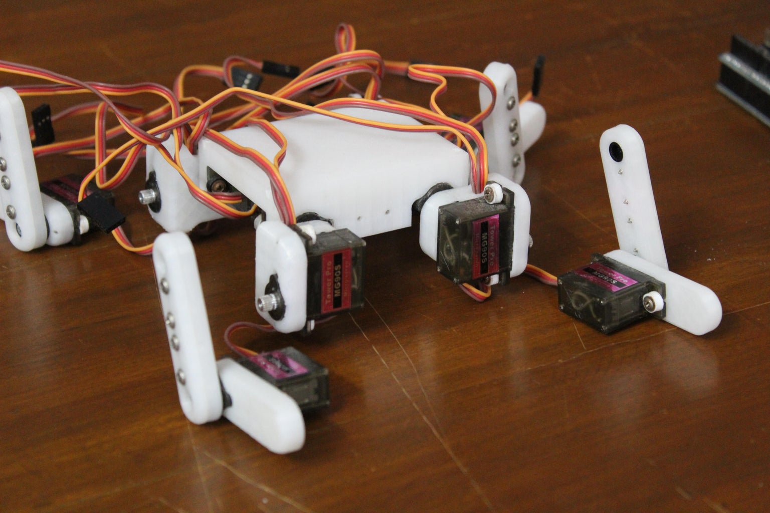 Arduino Powered Micro Quadruped 13 Steps With Pictures Instructables
