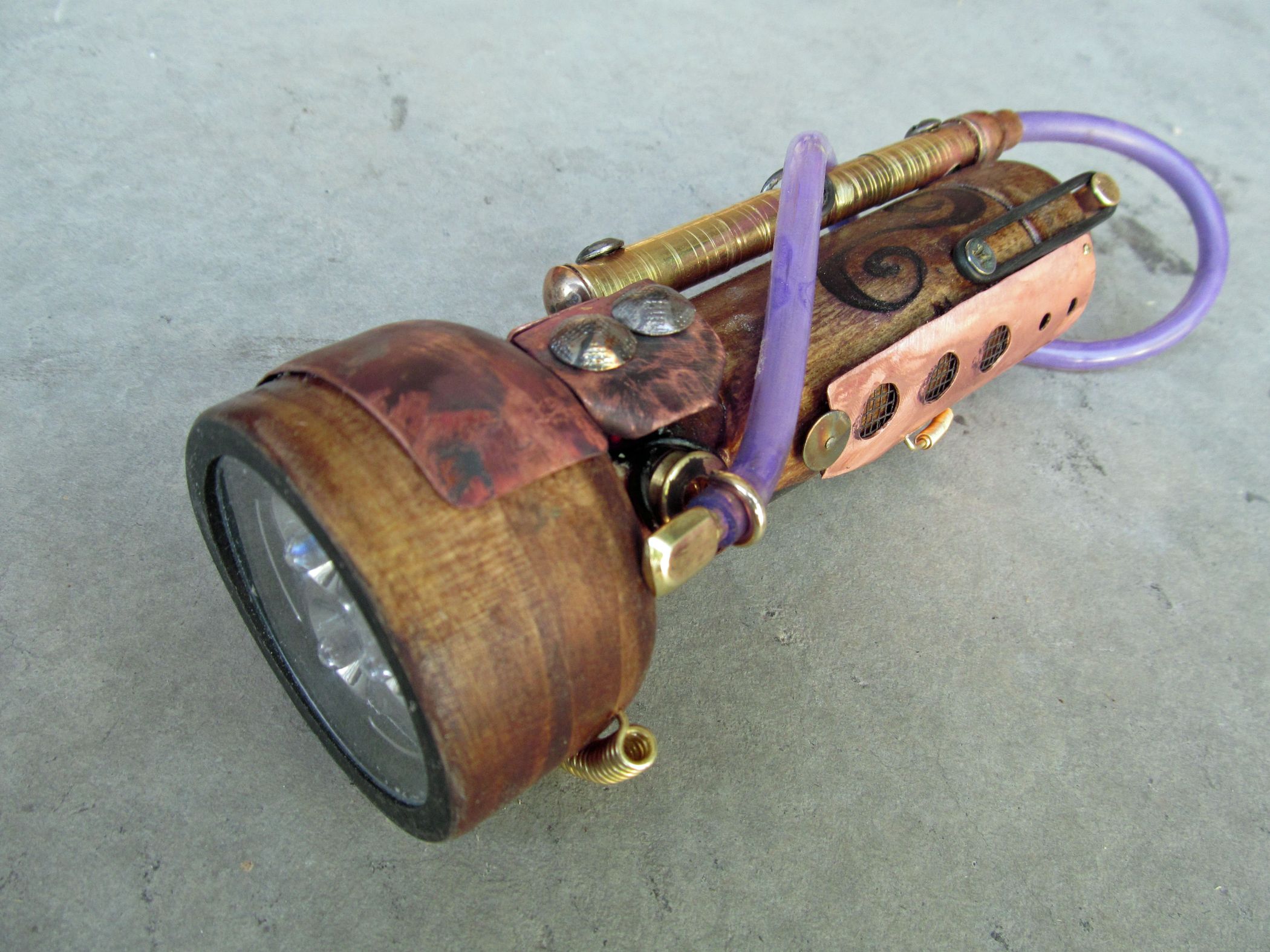 Steampunk Flashlight : 11 Steps (with Pictures) - Instructables