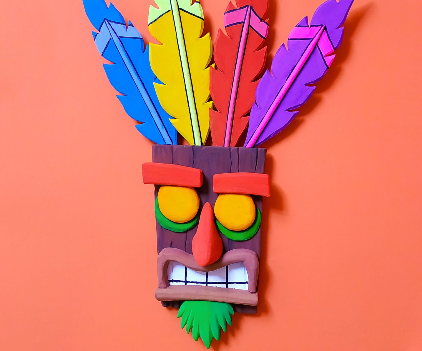 Wooden Aku Aku & Uka Uka Masks : 6 Steps (with Pictures) - Instructables
