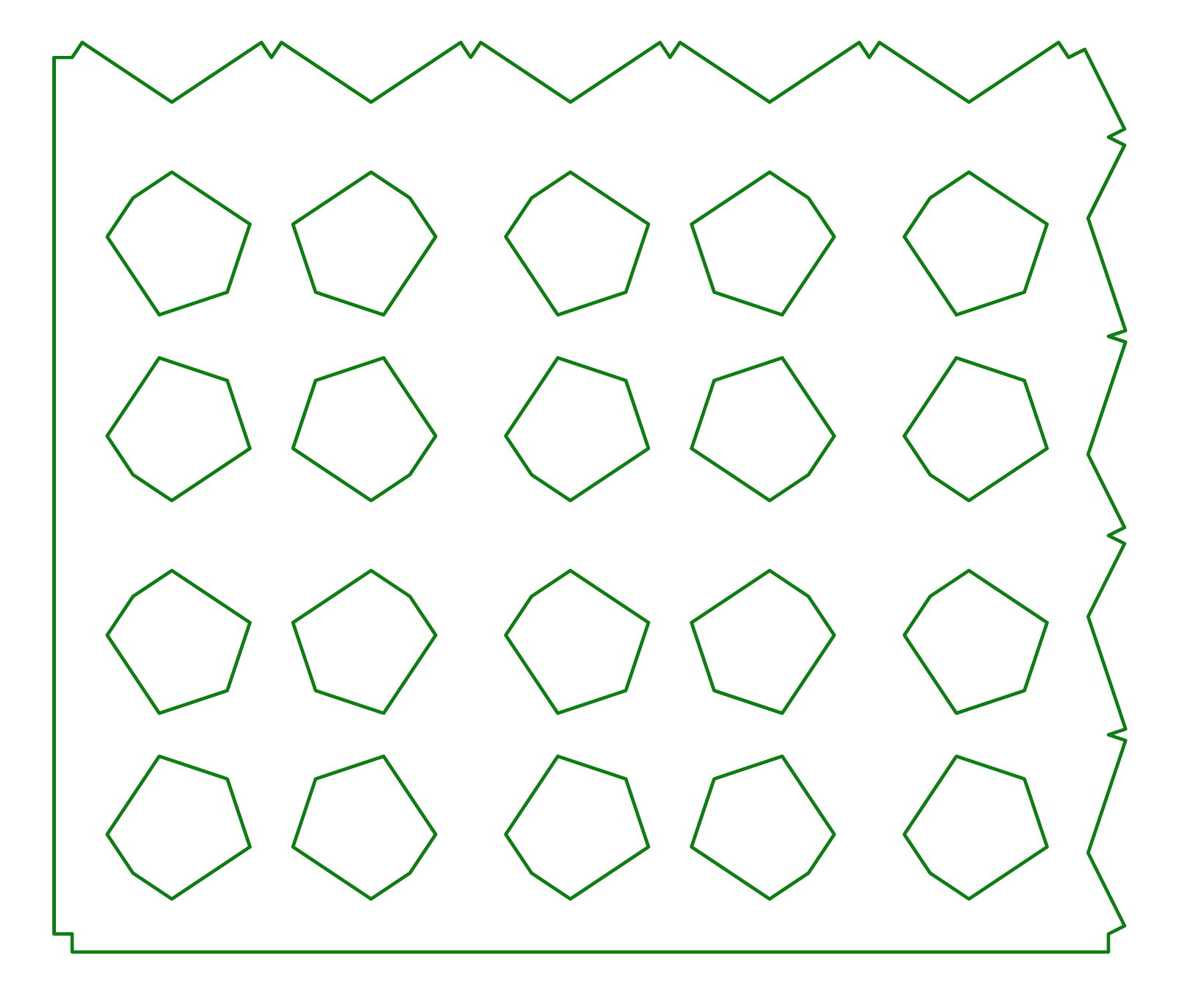 Laser Cut 2D Ornamental Pattern on Cardboard : 4 Steps - Instructables