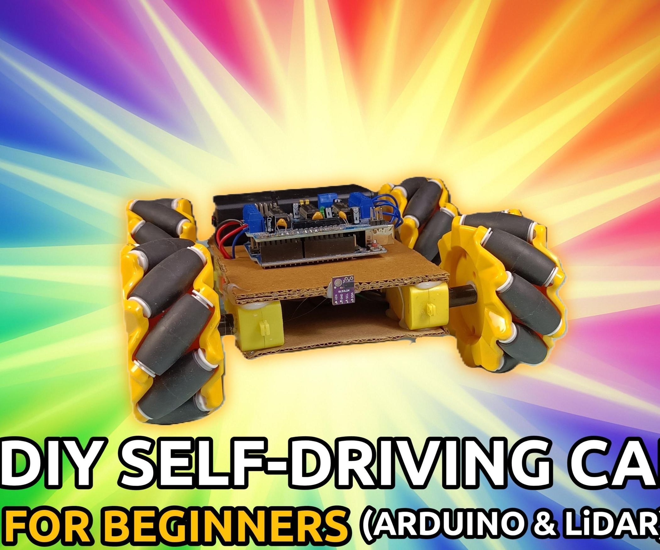 DIY Self-Driving Car for Beginners (Arduino & LiDAR) : 7 Steps (with ...